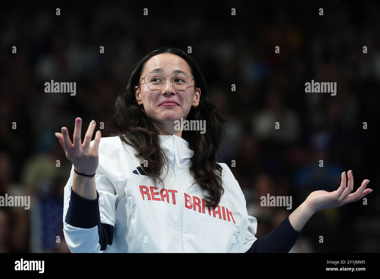 Great Britain's Alice Tai holding a Bronze medal she won in Women's ...