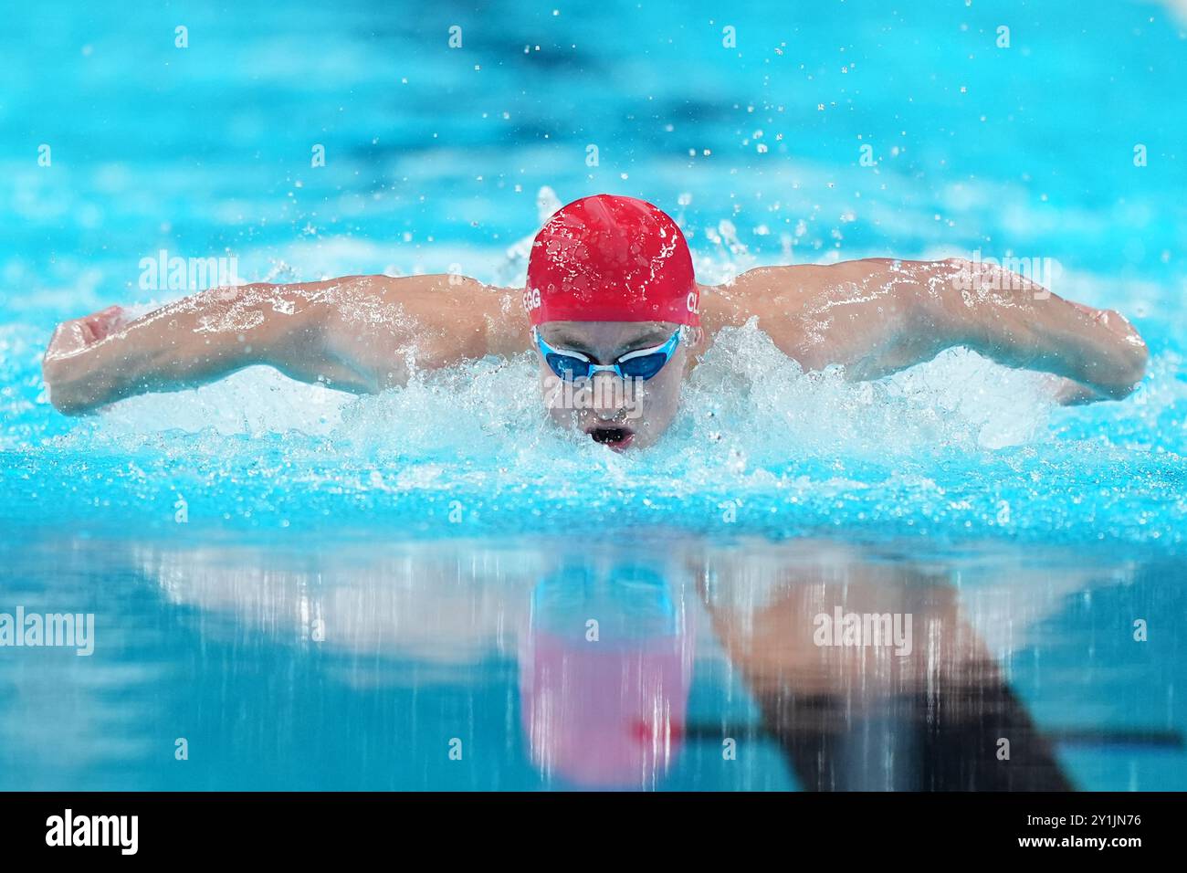 Great Britain's Stephen Clegg during Men's 100m Butterfly S12 Final at ...