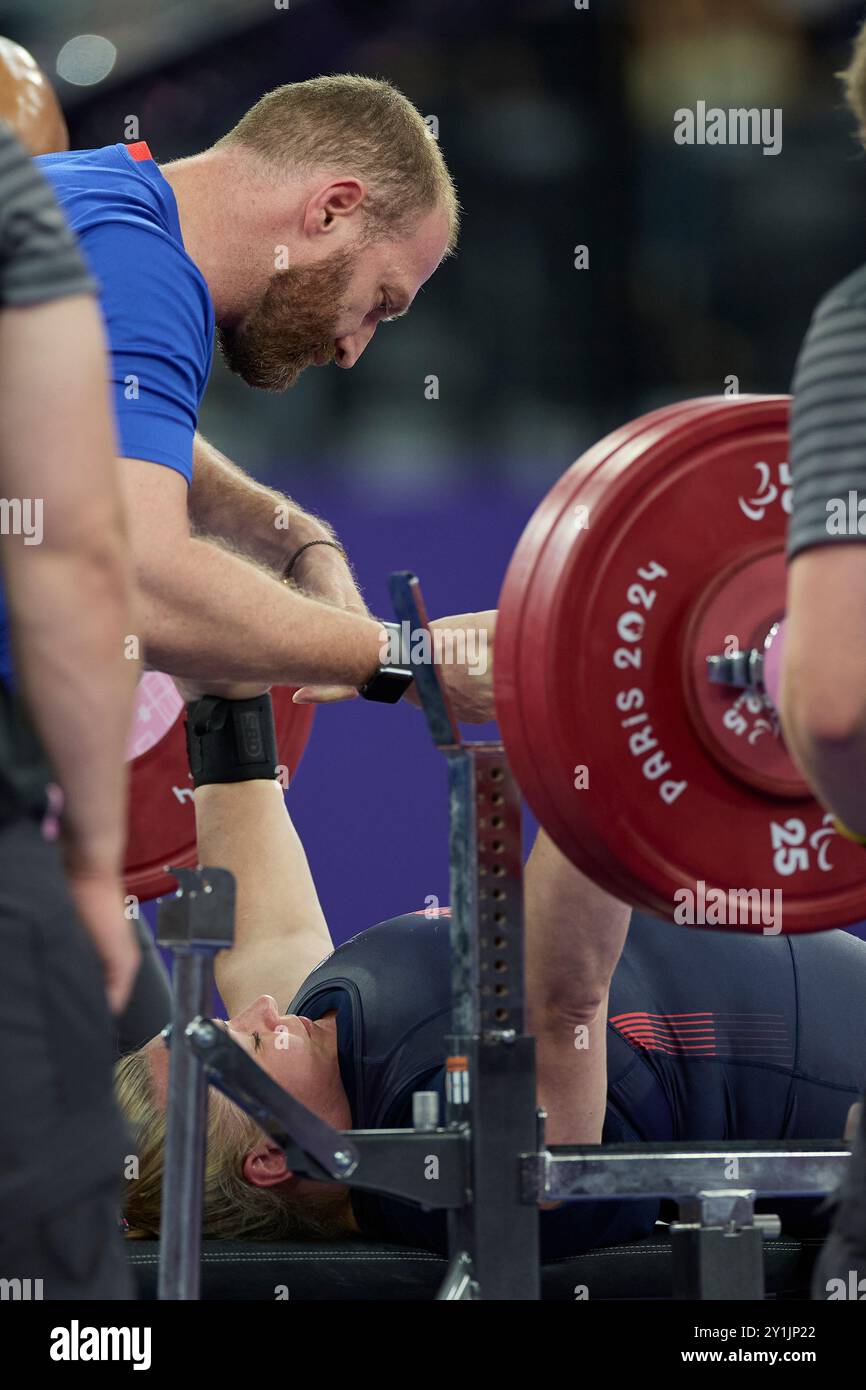 Paris, France. 6th September 2024, Paris, France. Louise Sugden of ...