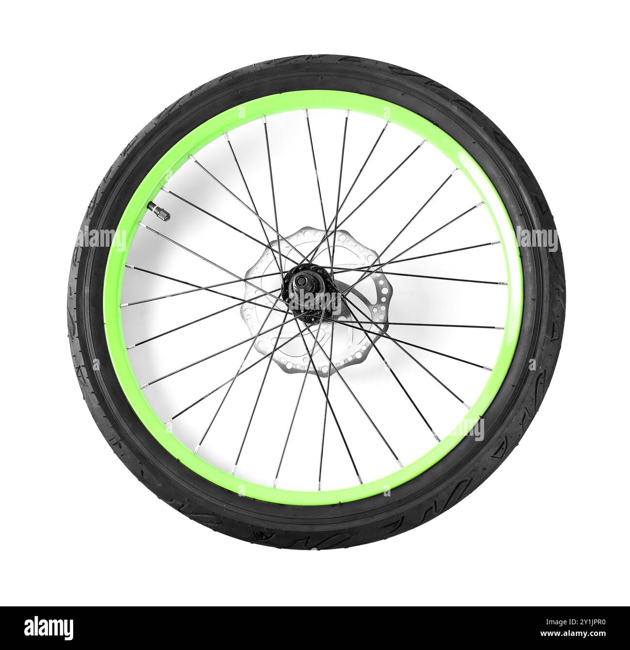 Tire mountain bicycle Cut Out Stock Images & Pictures - Alamy