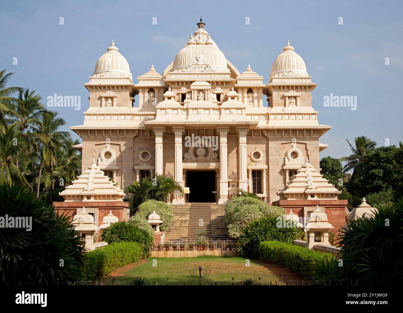Ramakrishna Temple. The magnificent architecture of the temple reflects ...