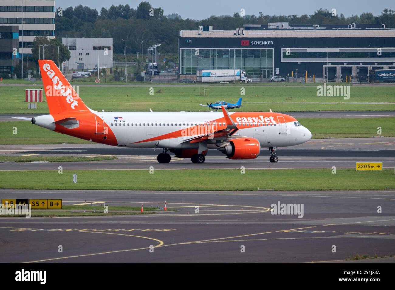 A Easyjet Airbus Plane At Schiphol Airport The Netherlands 29-8-2024 ...
