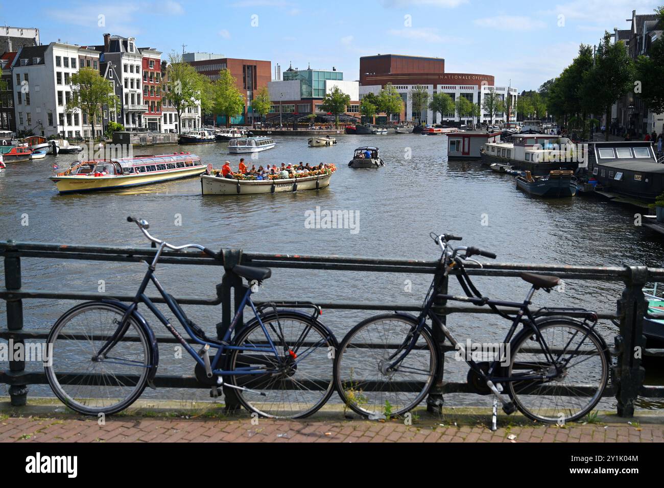 Amsterdam, Netherlands - August 24, 2024: National Opera and Ballet in ...