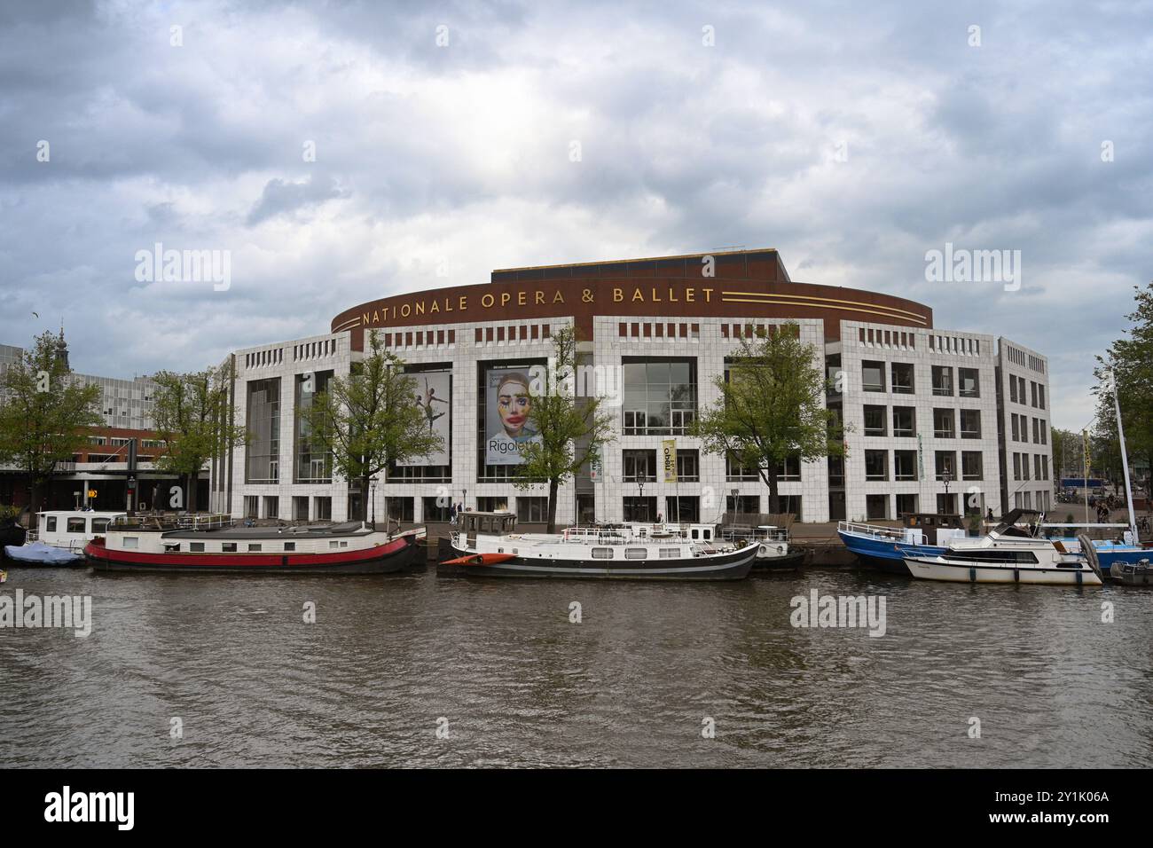 Amsterdam, Netherlands - August 24, 2024: National Opera and Ballet in ...