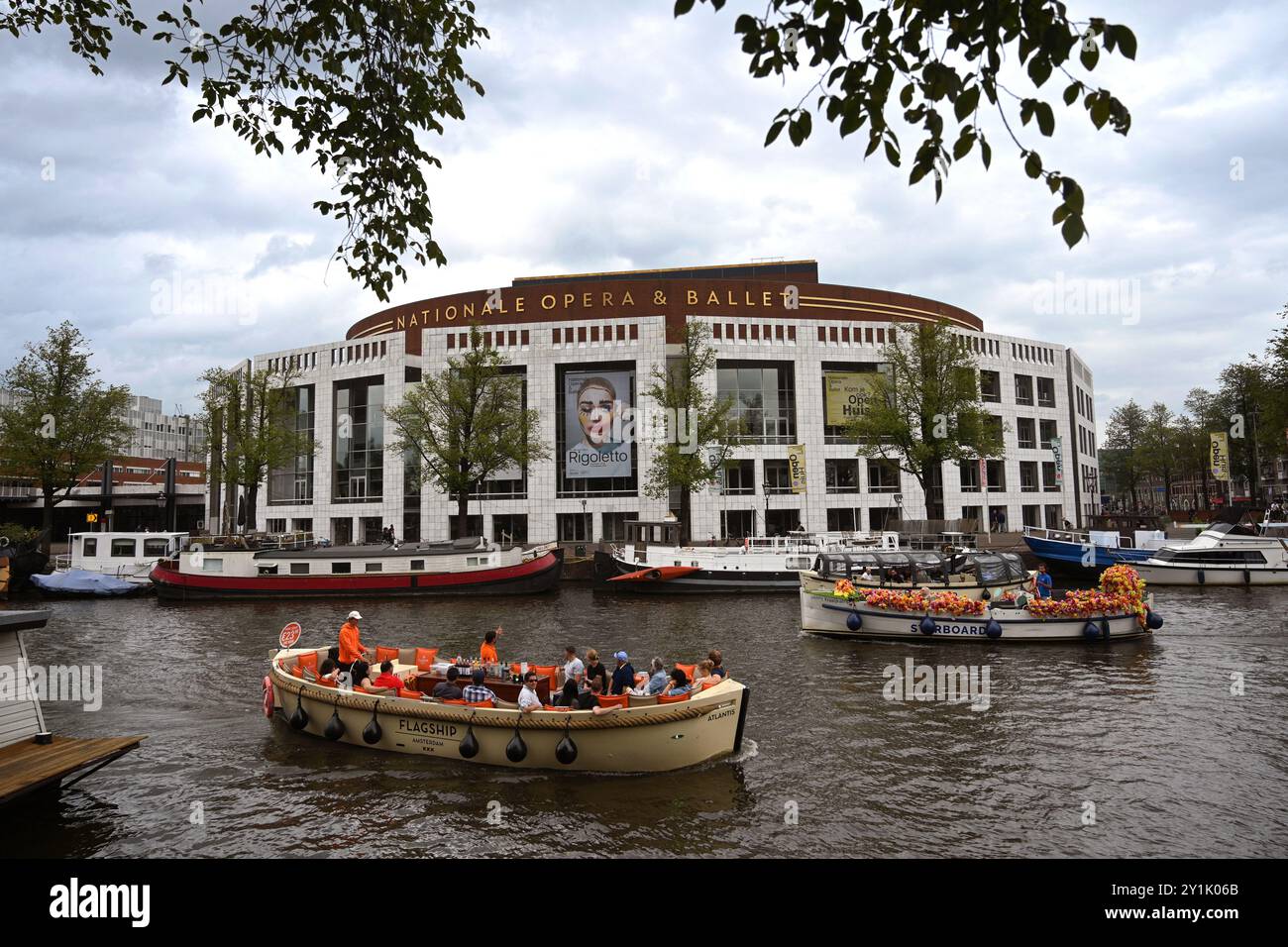 Amsterdam, Netherlands - August 24, 2024: National Opera and Ballet in ...