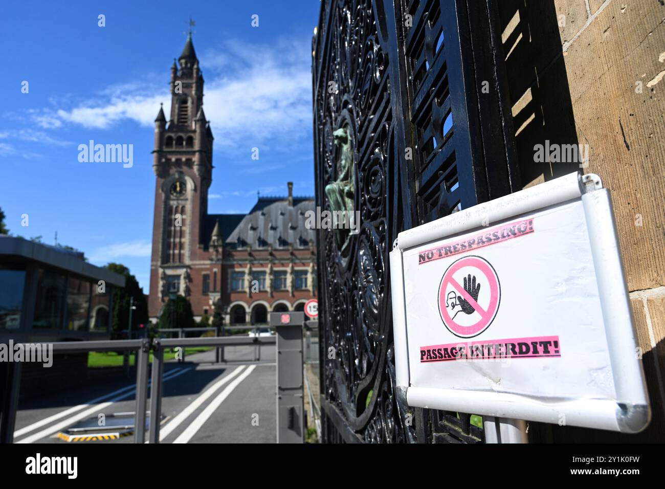 The Hague, Netherlands - August 28, 2024: The International Court of ...