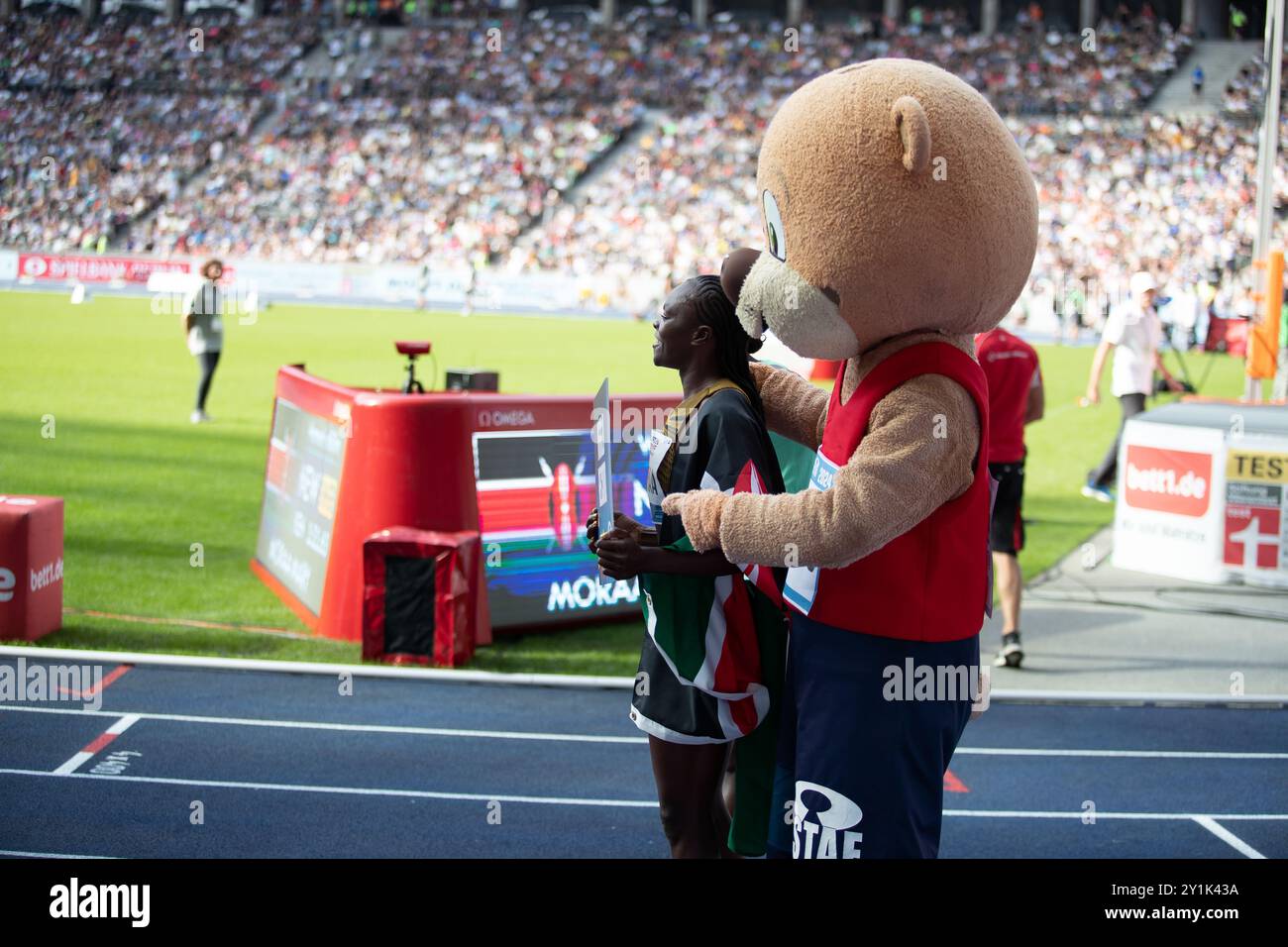 Berlin, Germany. 01rd Sep, 2024. Athletics, Meeting, ISTAF: 600m Women ...