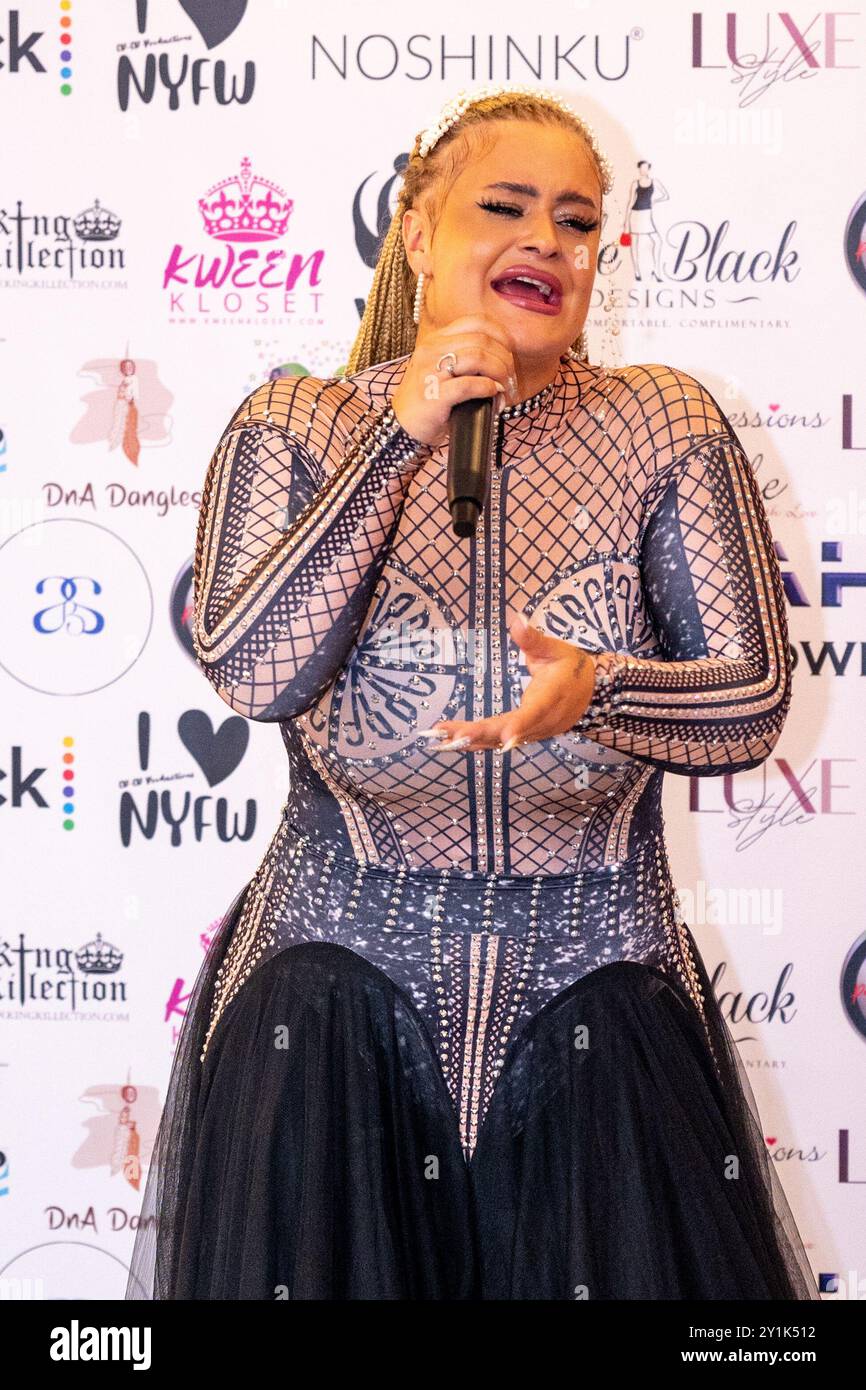 New York, NY, USA. 6th Sep, 2024. Janely, international recording ...