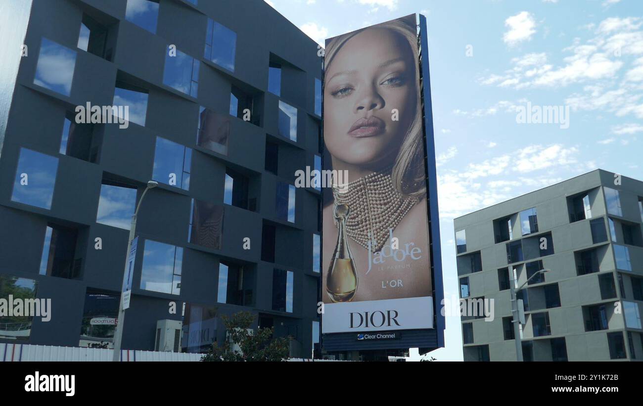 Los Angeles, California, USA 6th September 2024 Rihanna Dior Billboard ...