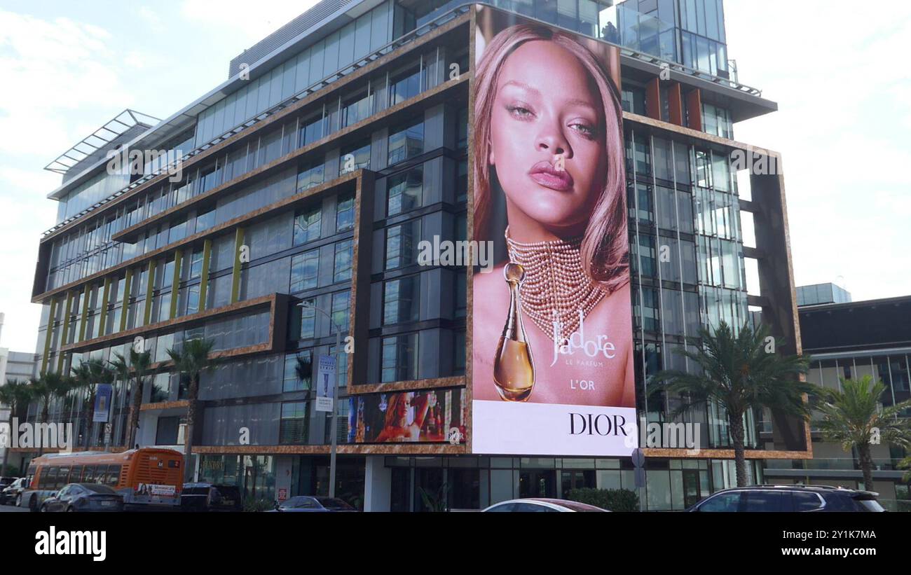 Los Angeles, California, USA 6th September 2024 Rihanna Dior Billboard ...