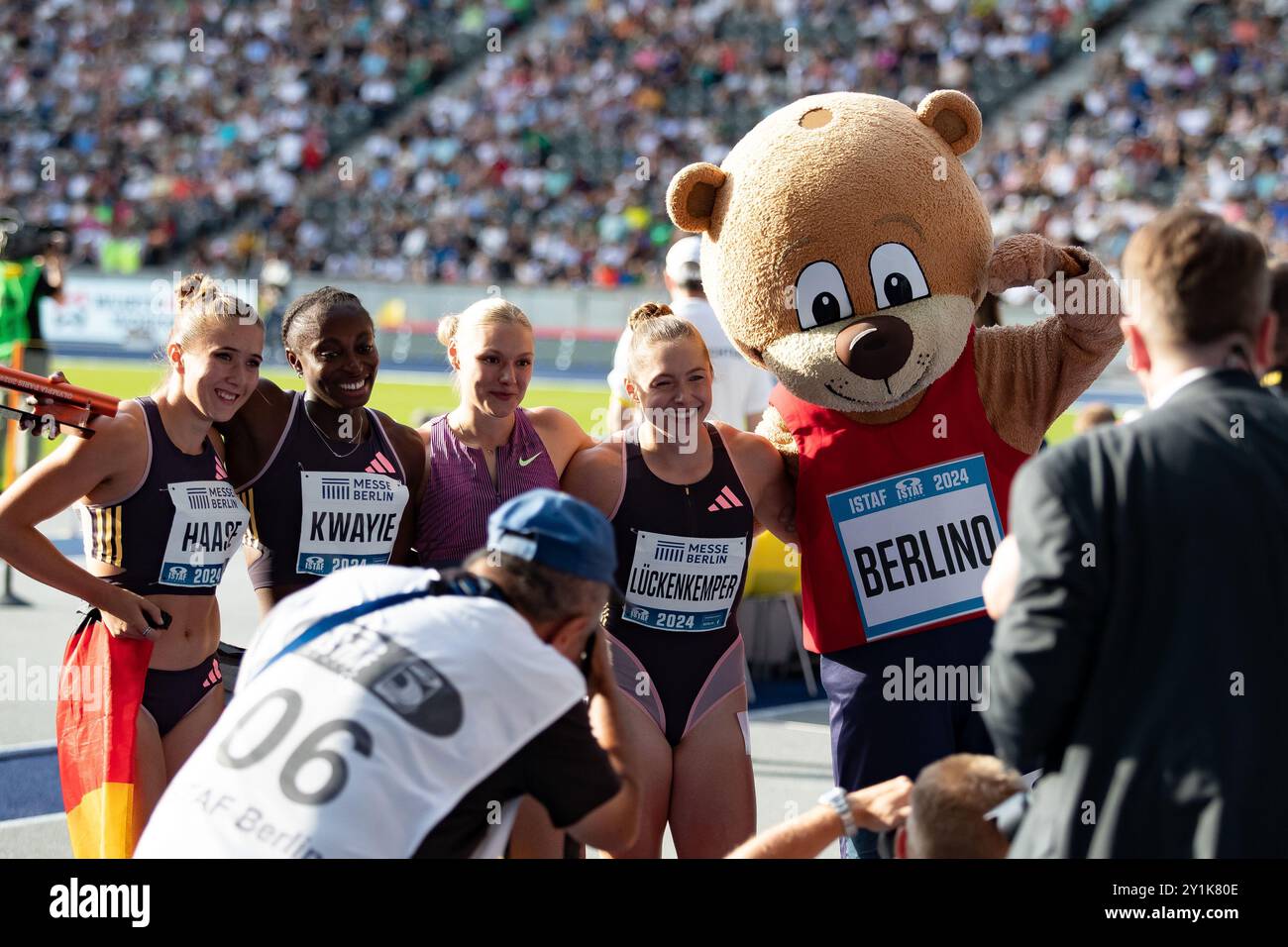 Berlin, Germany. 01rd Sep, 2024. Athletics, Meeting, ISTAF: 100m Women ...