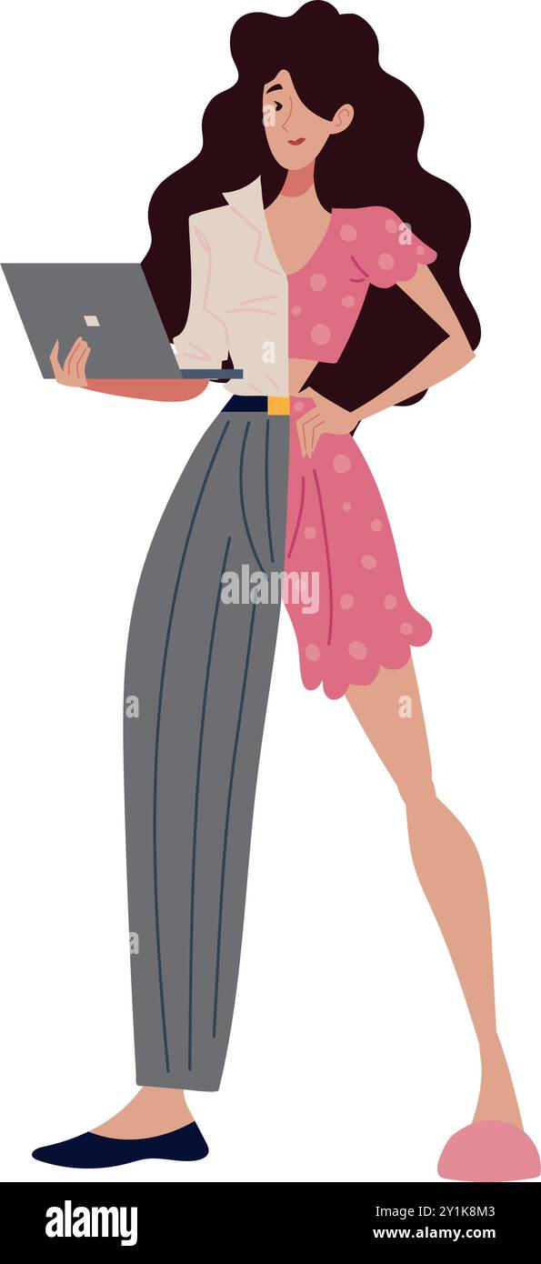 Hybrid career Stock Vector Images - Alamy