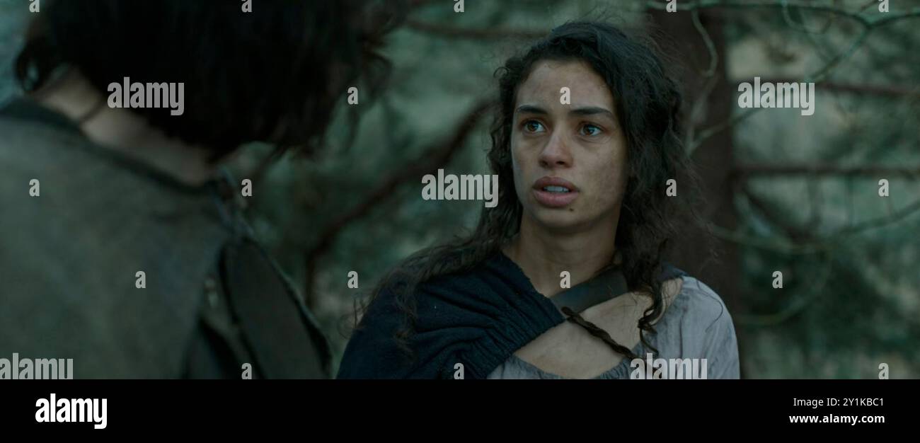 Los Angeles.CA.USA. Maxim Baldry and Nia Towle in a scene in (C) Amazon ...