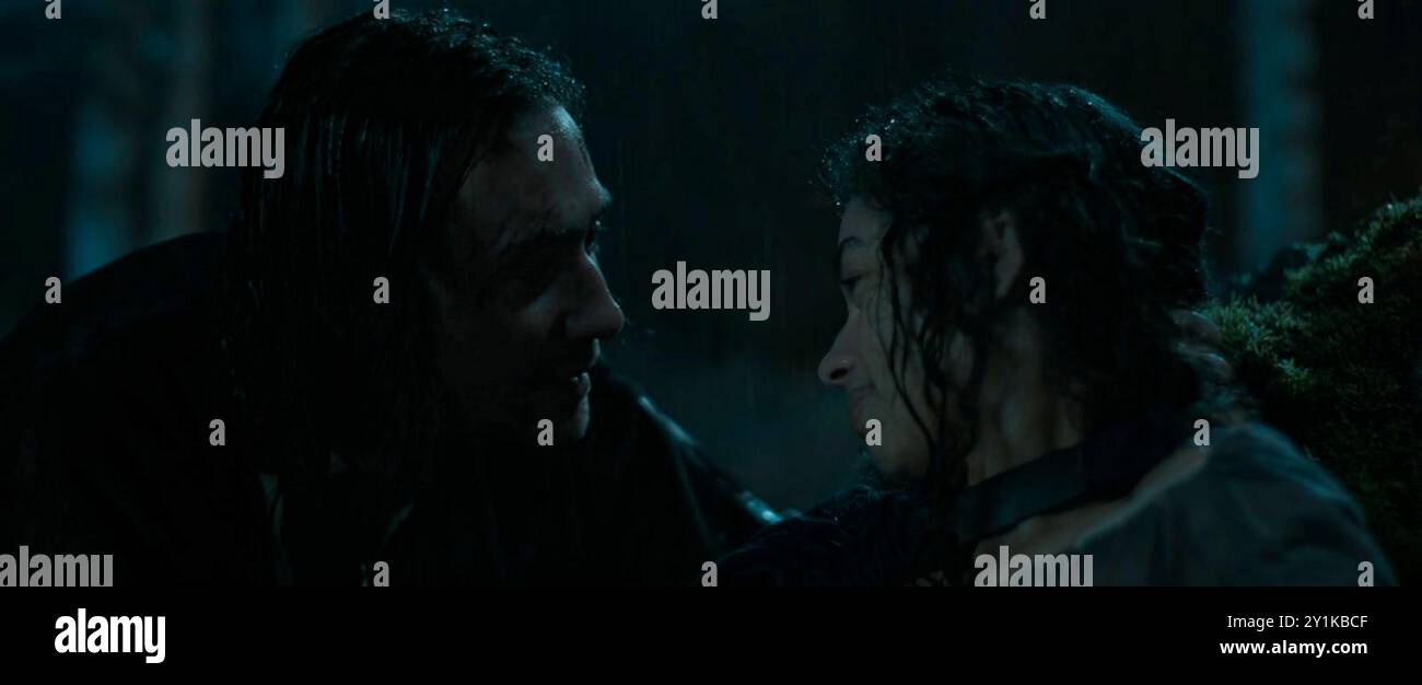 Los Angeles.CA.USA. Maxim Baldry and Nia Towle in a scene in (C) Amazon ...