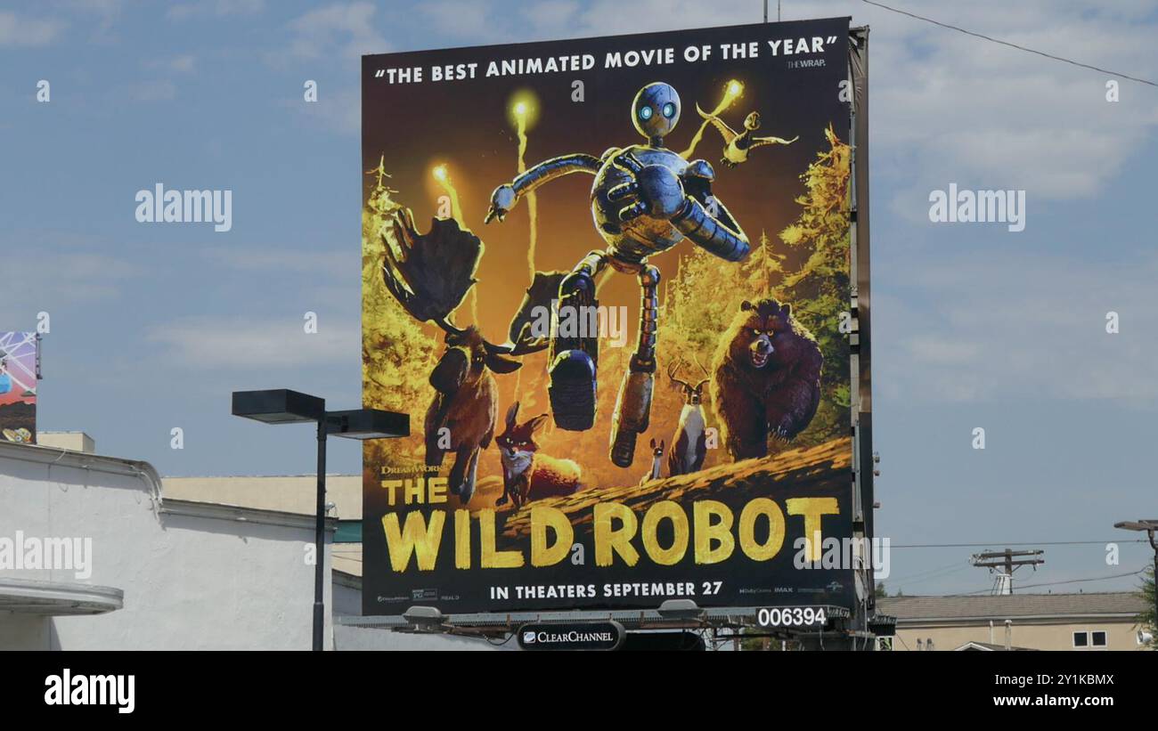 Los Angeles, California, USA 6th September 2024 The Wild Robot ...