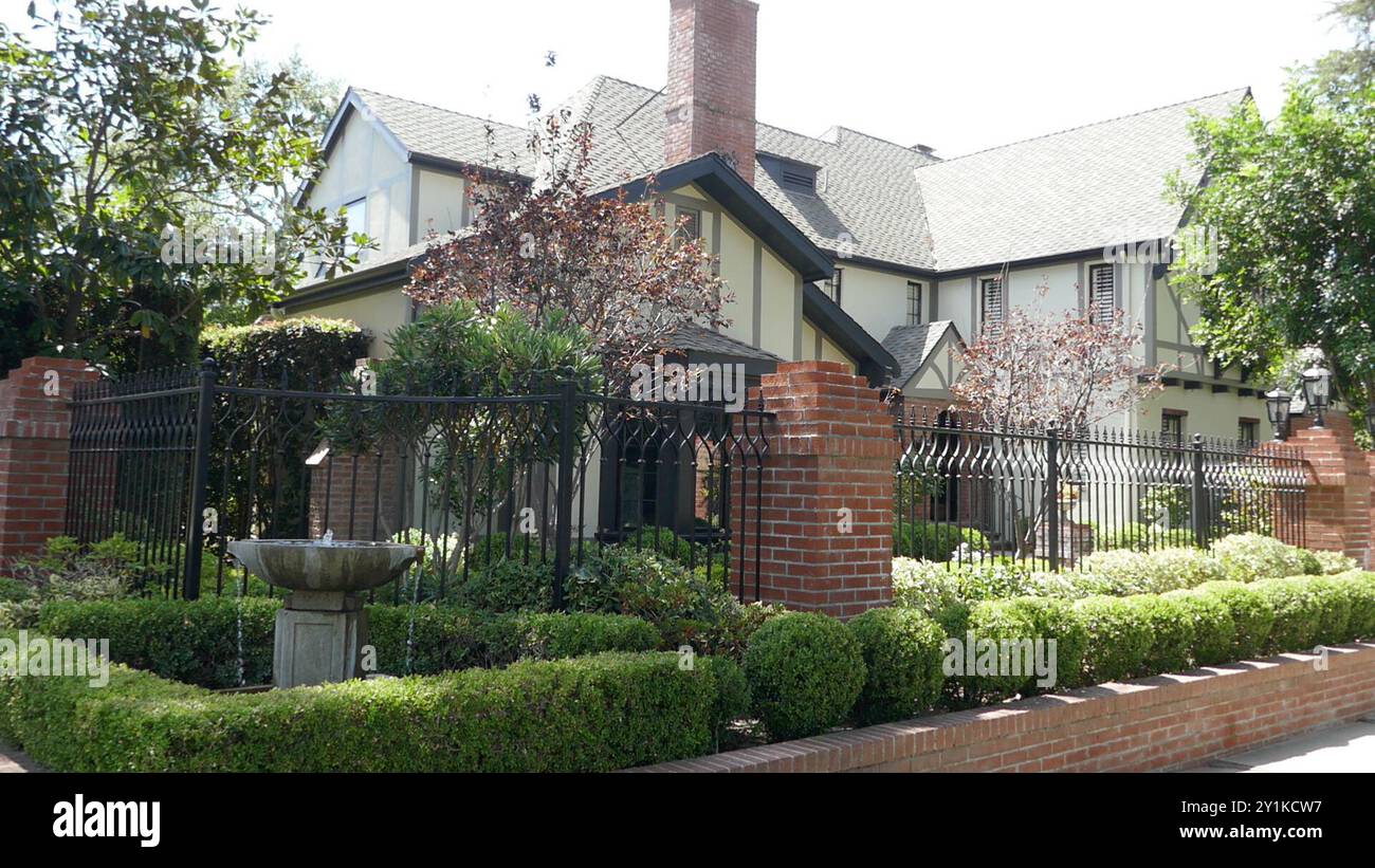 Toluca Lake, California, USA 6th September 2024 Lilley Hall House on ...