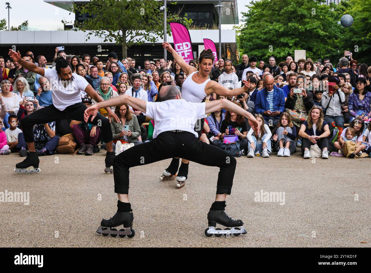 London, UK. 07th Sep, 2024. Le Patin Libre with their fast moving ...