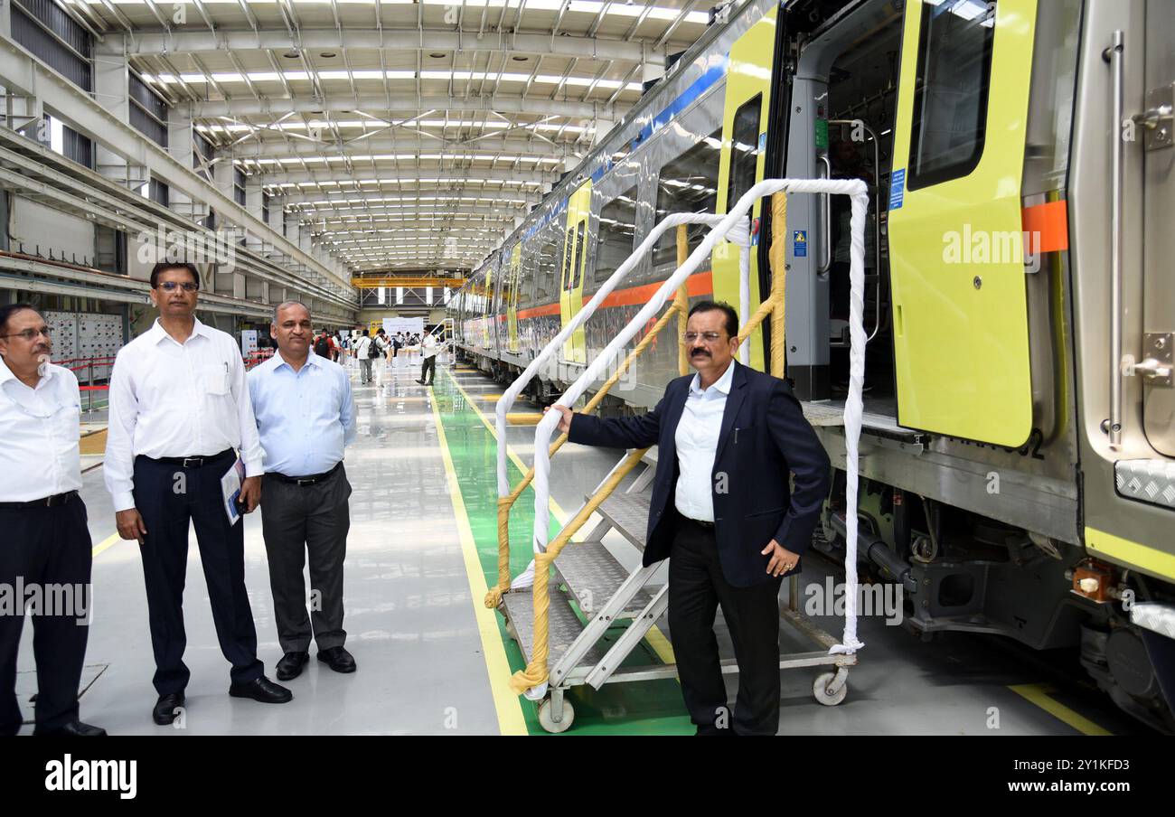 GHAZIABAD, INDIA - SEPTEMBER 7: Duhai NCRTC Managing Director Samlabh ...