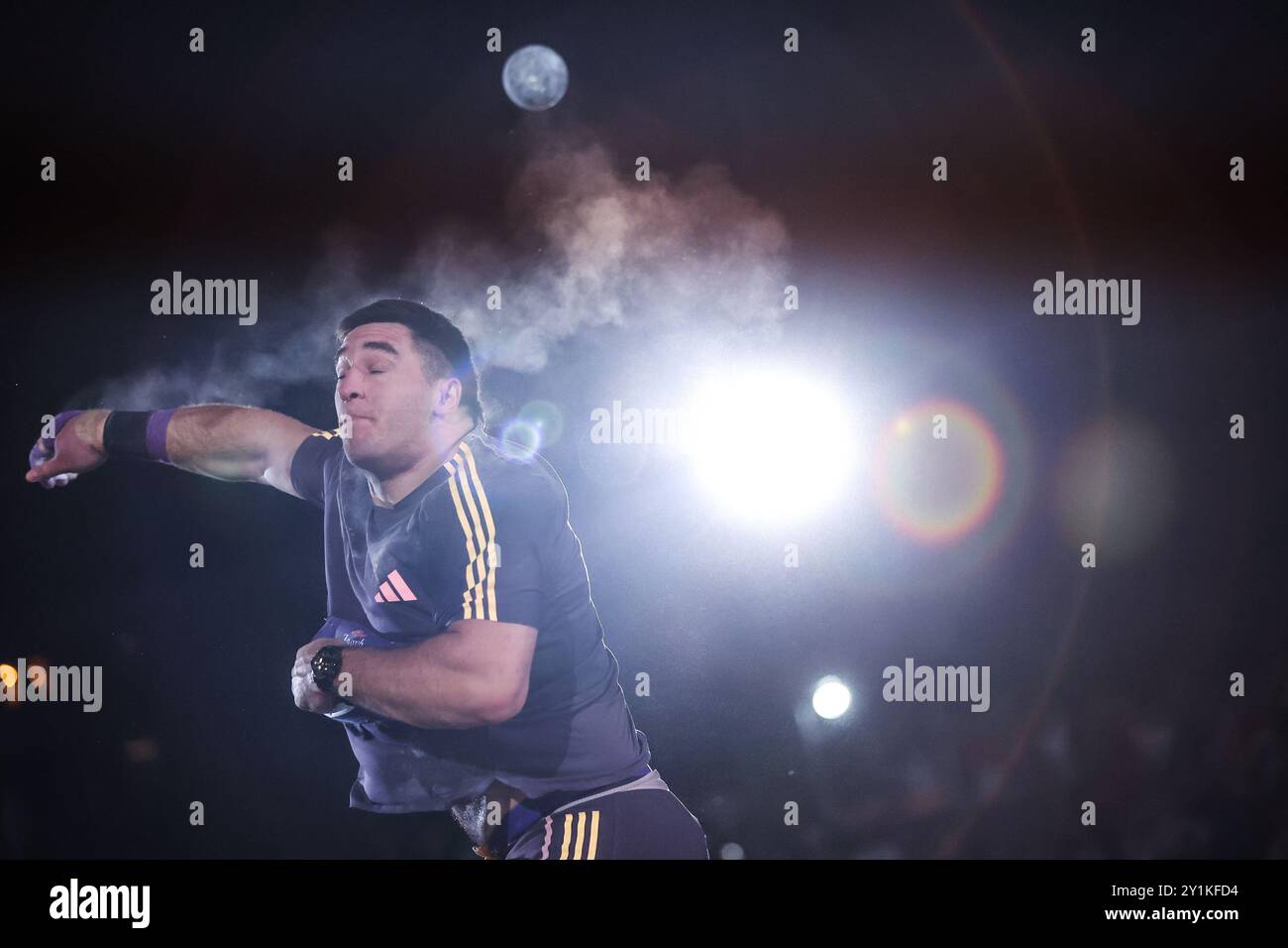 Leonardo Fabbri of Team Italy competes during the 10th edition of the ...