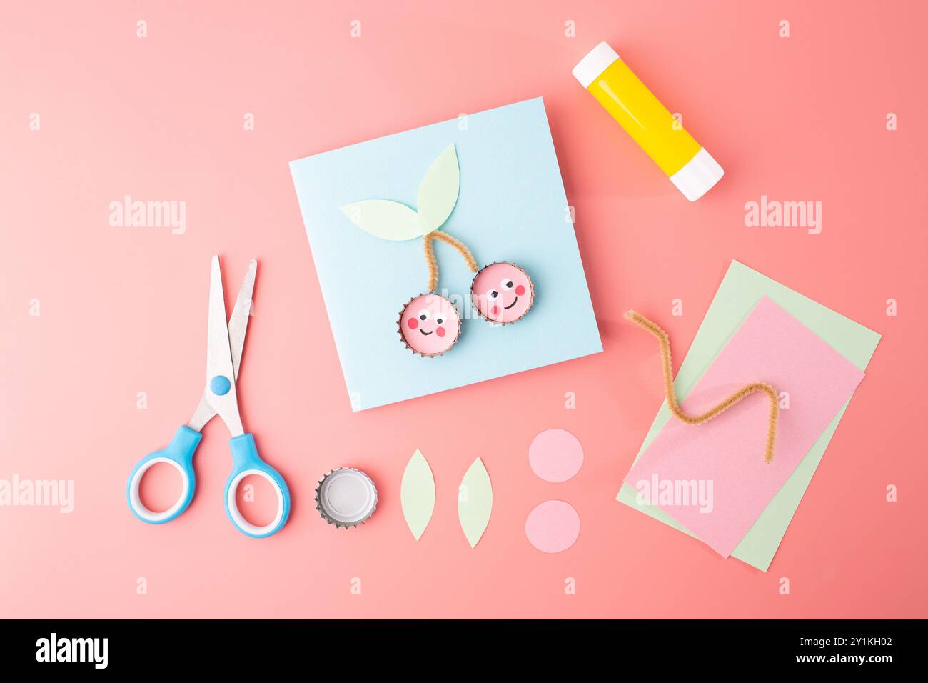 Crafting project setup scissors hi-res stock photography and images - Alamy