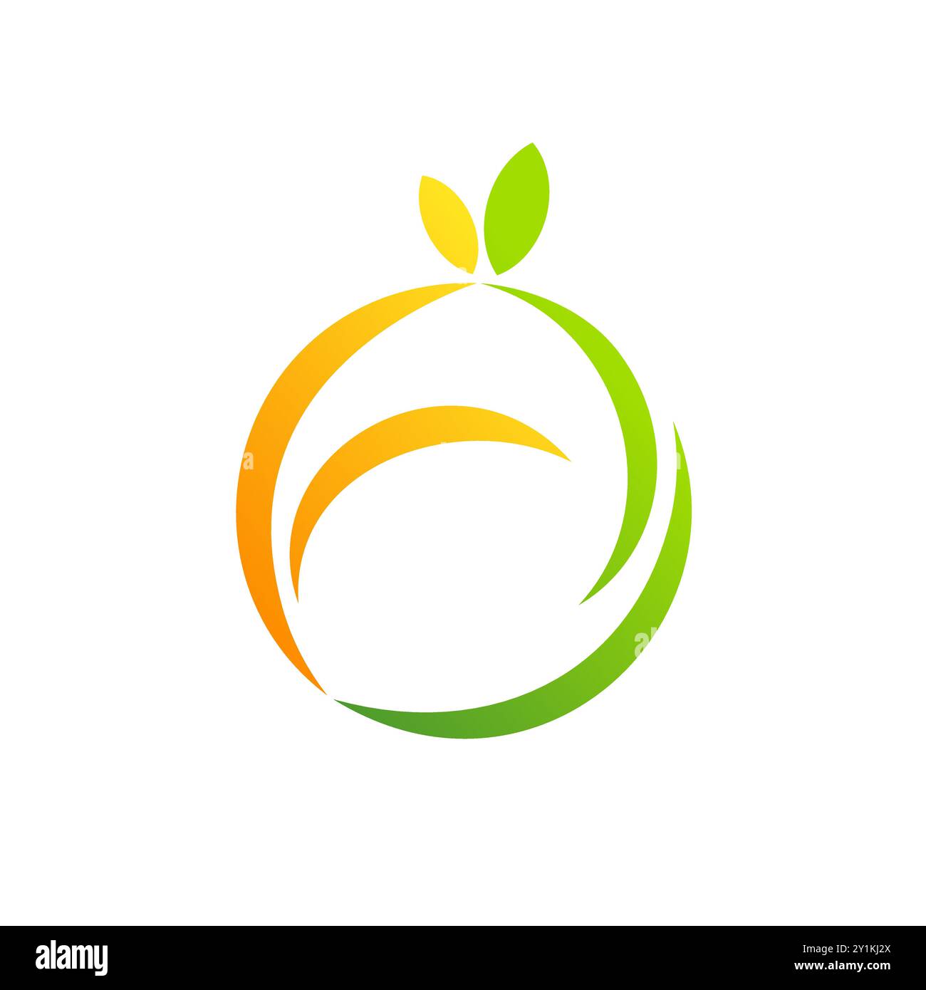 abstract freshness fruit logo health concept symbol icon vector design ...