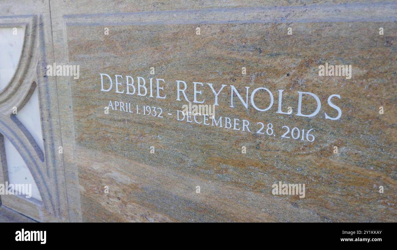 Los Angeles, California, USA 6th September 2024 Actress Debbie Reynolds and daughter Actress ...