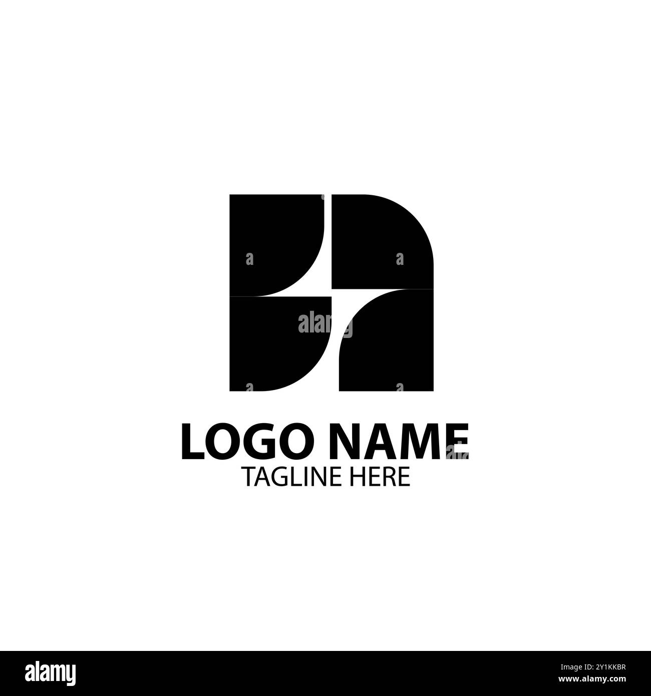 Logo sticker roll Black and White Stock Photos & Images - Alamy