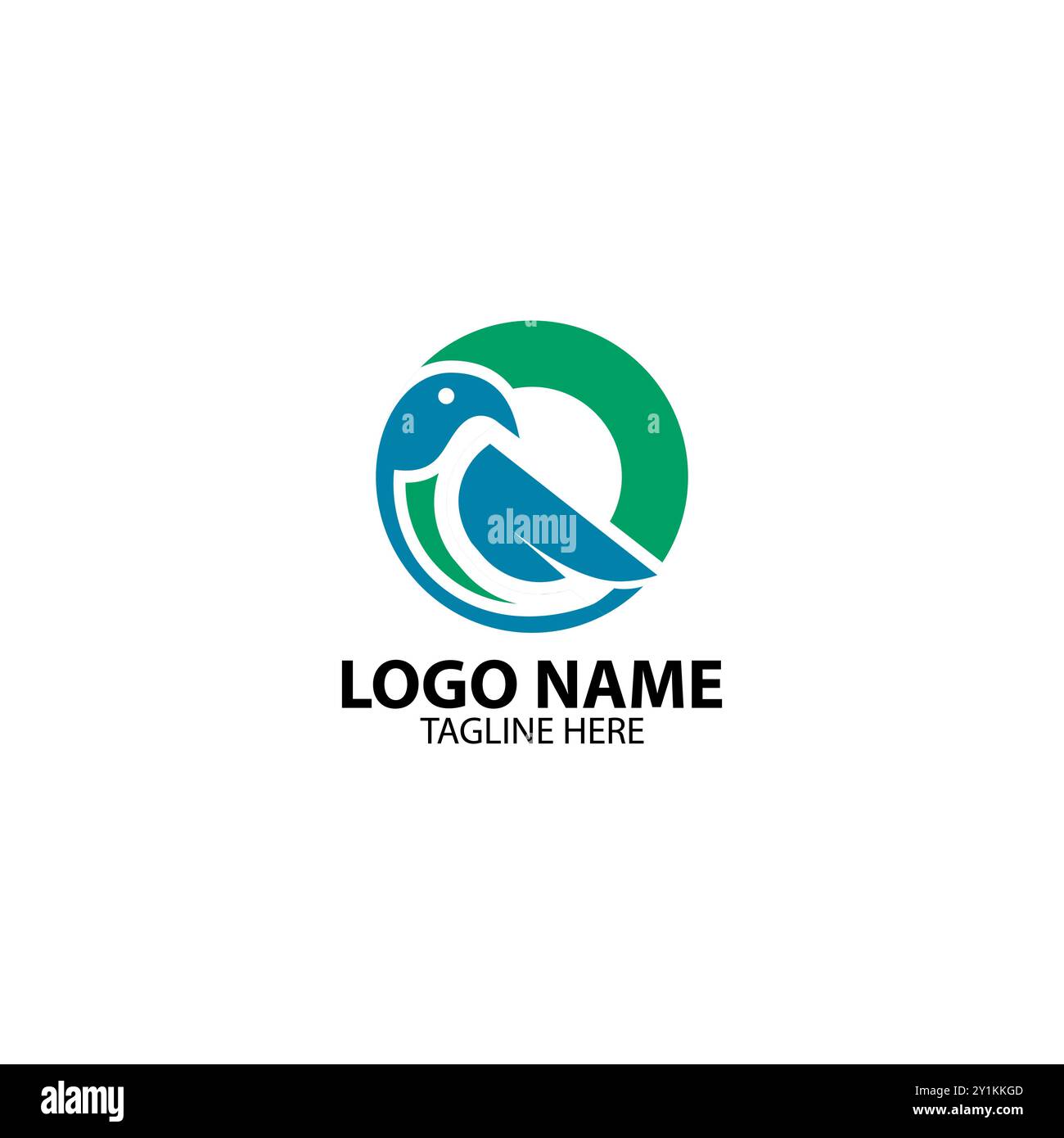 letter O bird logo design vector Stock Vector Image & Art - Alamy