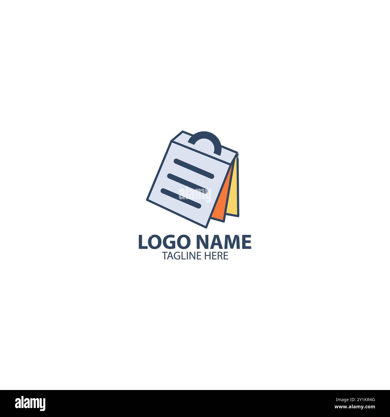 Company notepad Stock Vector Images - Alamy