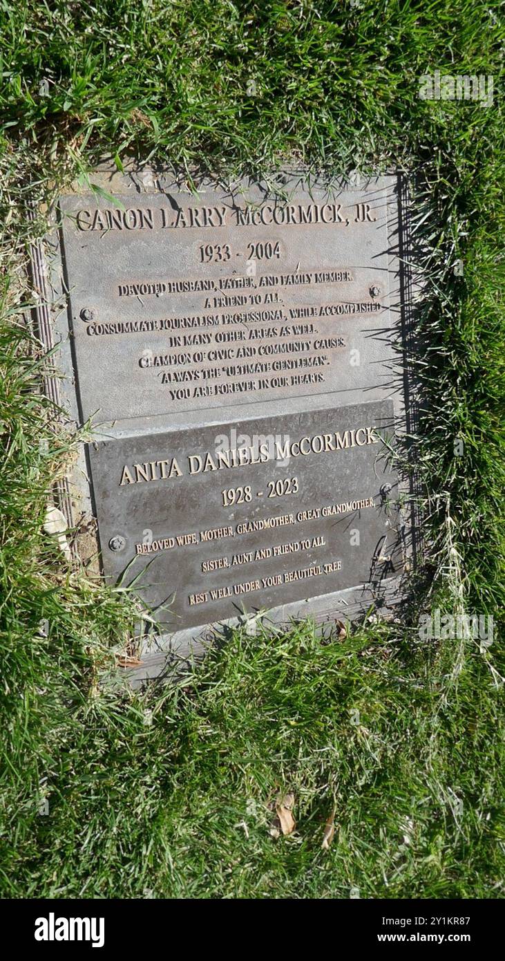 Los Angeles, California, USA 6th September 2024 News Anchor Larry ...