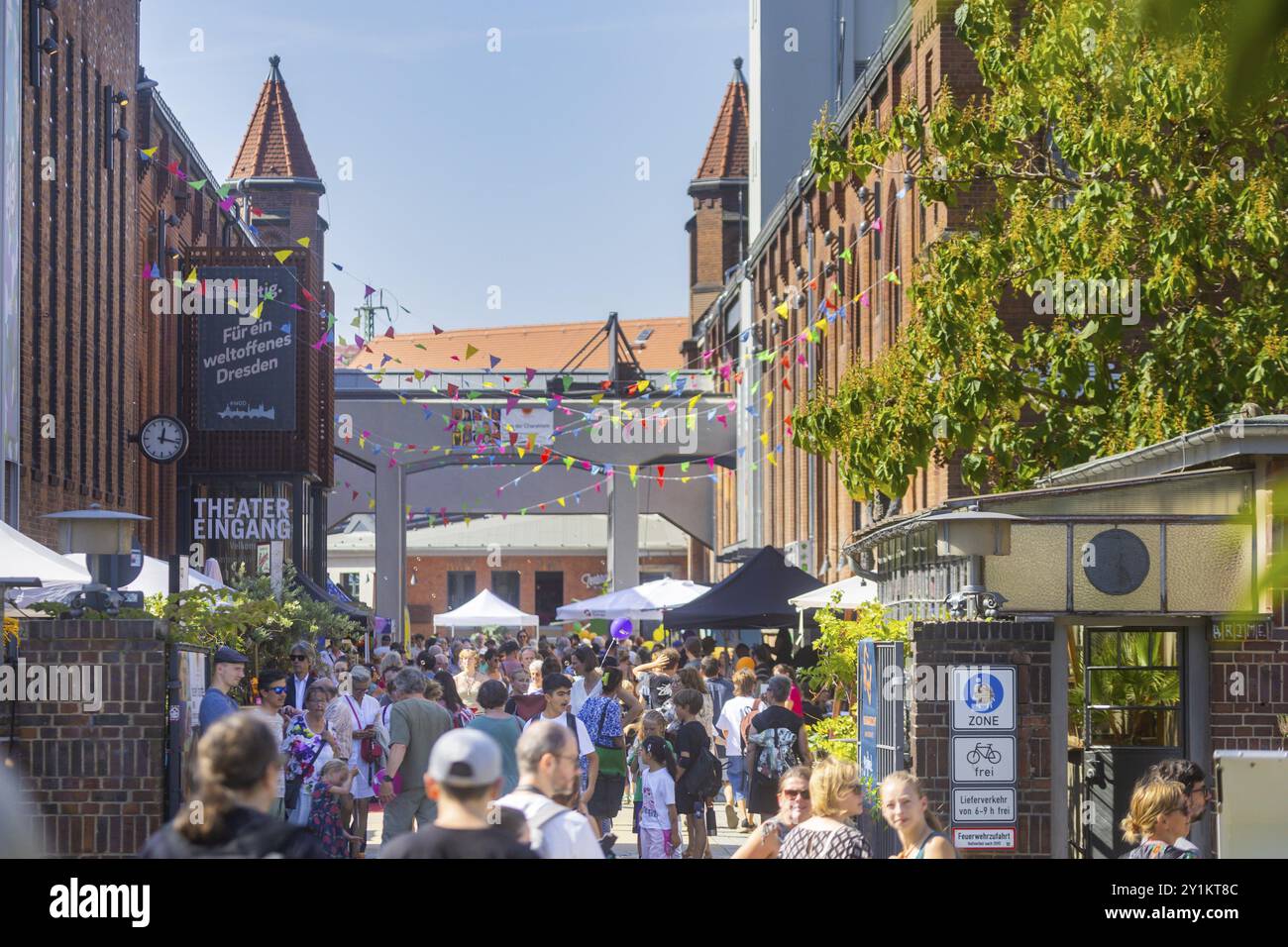 The power plant Mitte power station in Dresden was a fossil-fuelled ...