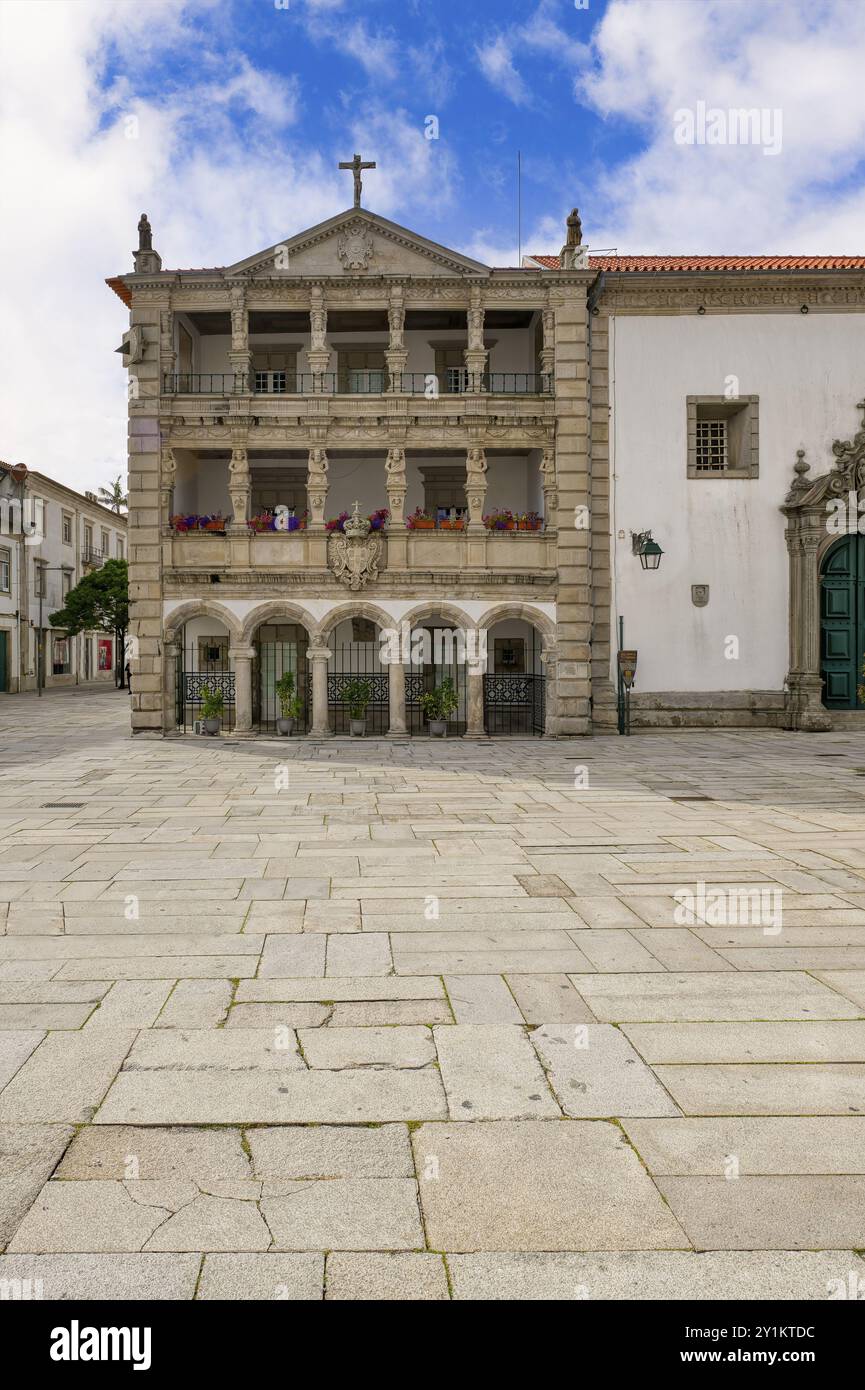 Holy House of Mercy on Republic Square, Viana do Castelo, Minho ...