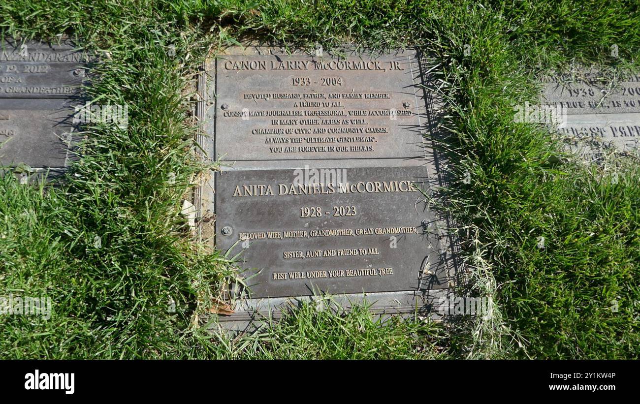 Los Angeles, California, USA 6th September 2024 News Anchor Larry ...