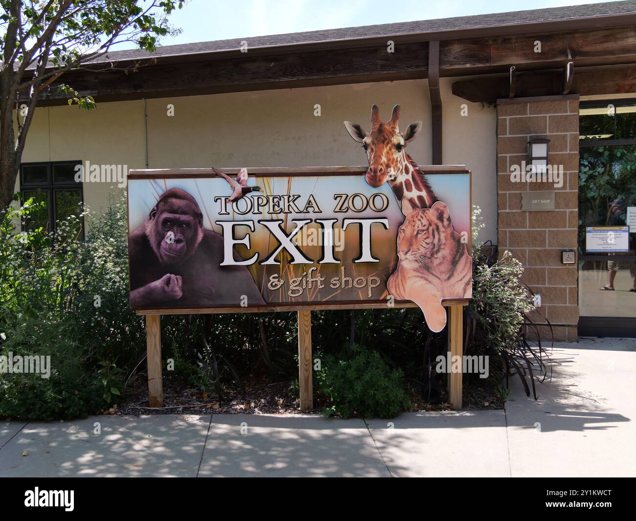 Topeka, Kansas - September 2, 2024: Nice Sunny Fall Weather at the Zoo ...