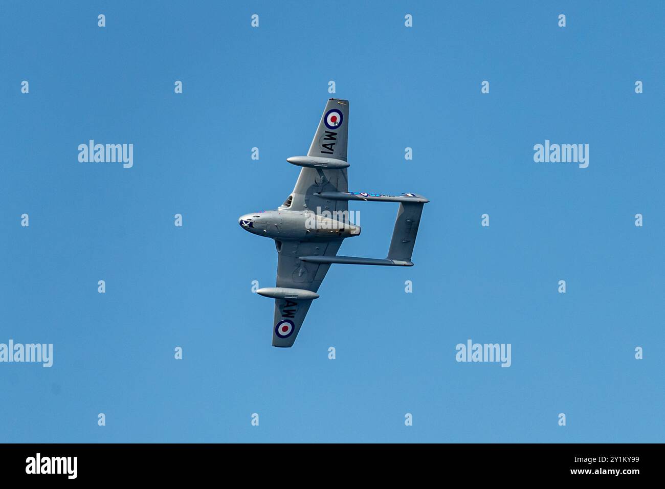 07/09/2024 Portrush Portrush Airshow 2024 The de Havilland Vampire is a ...
