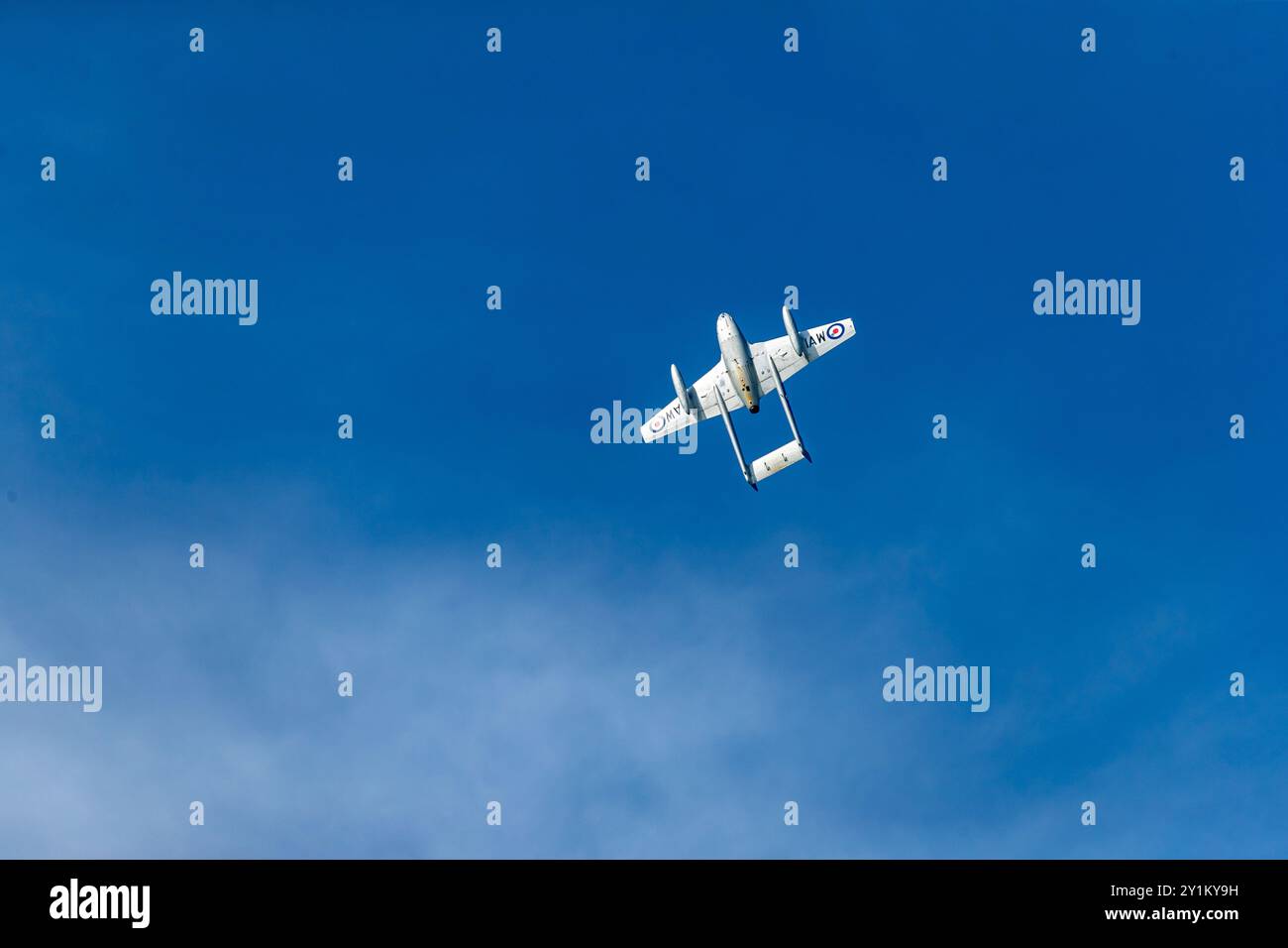 07/09/2024 Portrush Portrush Airshow 2024 The de Havilland Vampire is a ...