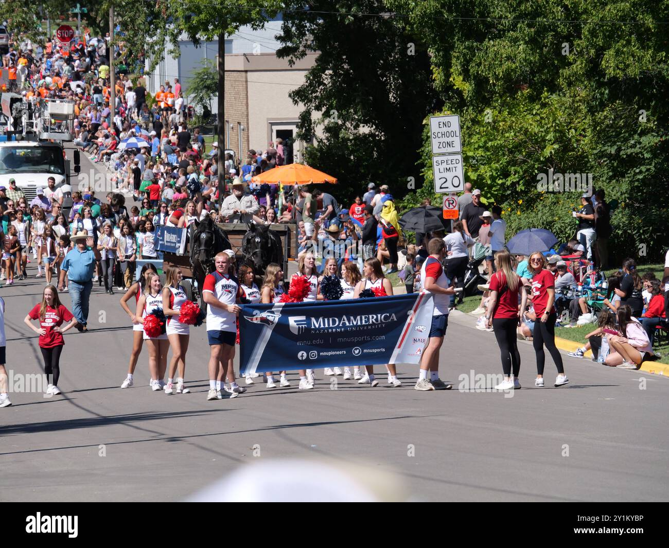 Olathe, Kansas - September 7, 2024: Johnson County Old Settlers Parade ...