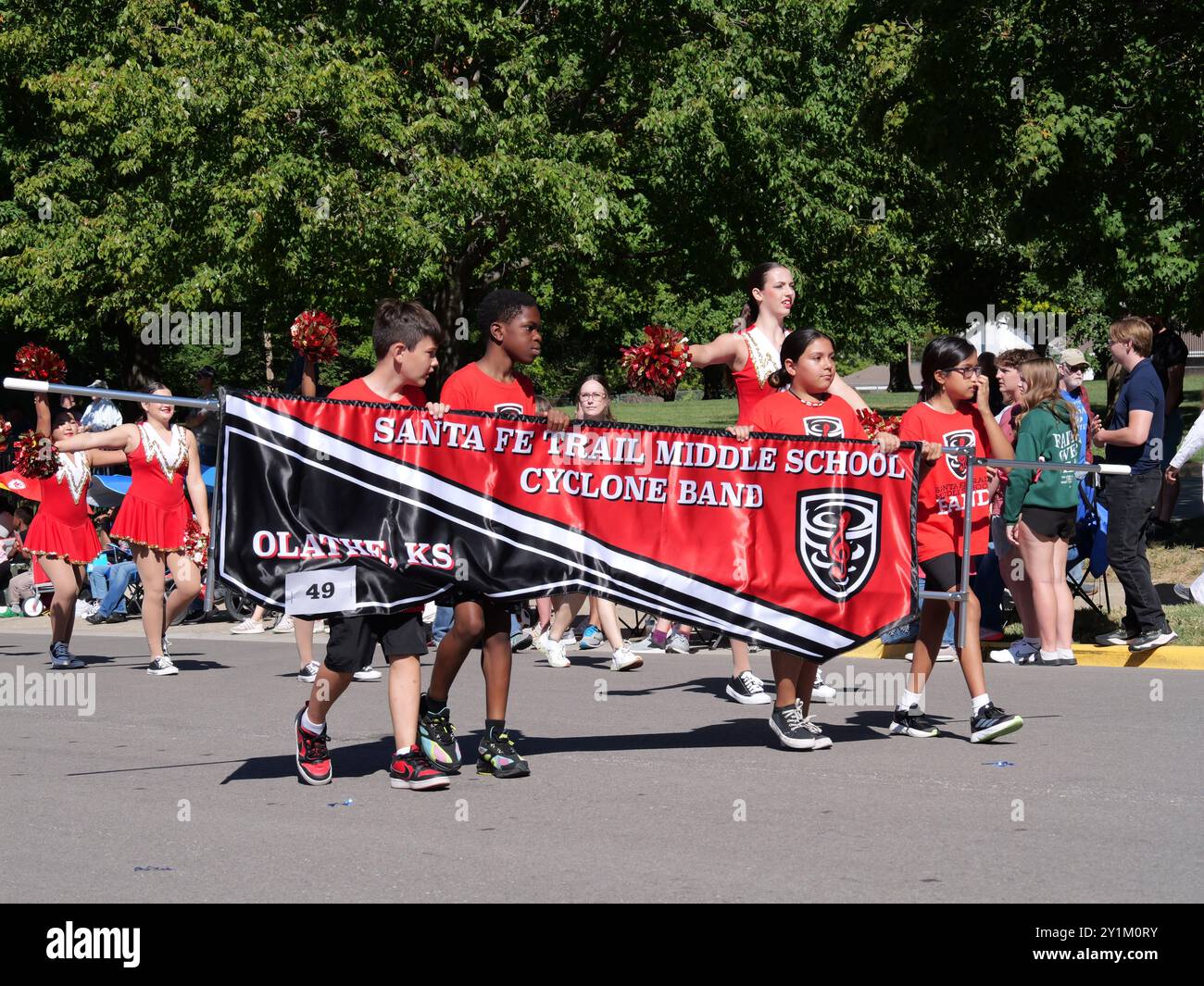 Olathe, Kansas - September 7, 2024: Johnson County Old Settlers Parade ...