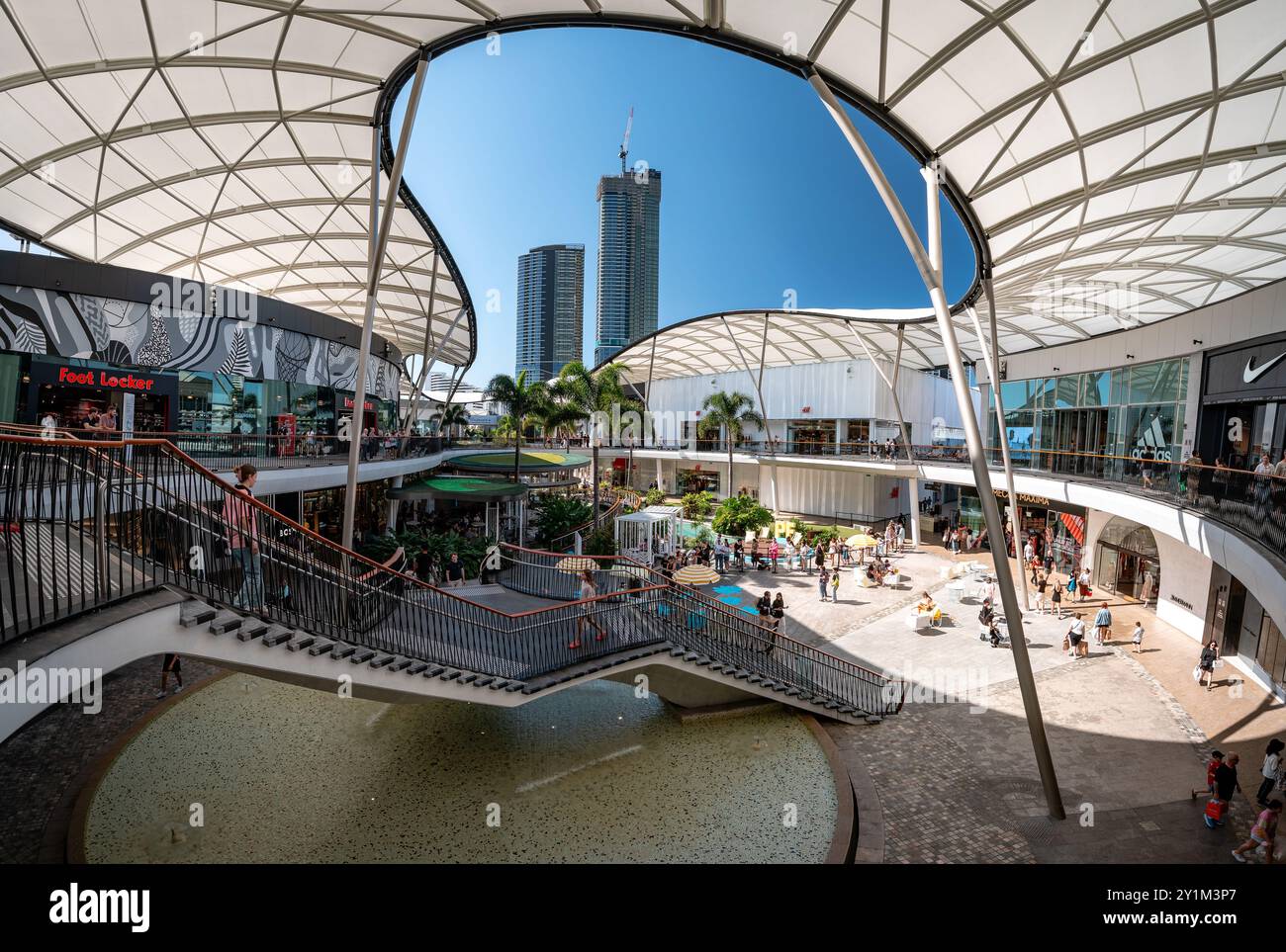 Gold Coast, Queensland, Australia - Inside the Pacific Fair shopping ...