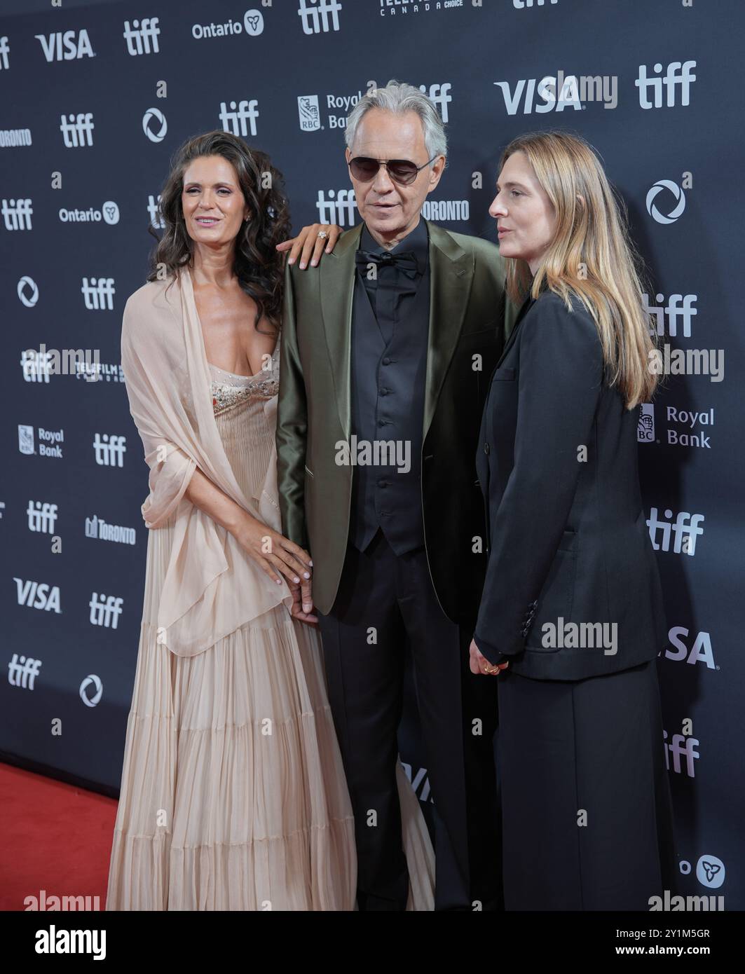Andrea bocelli and veronica berti hi-res stock photography and images ...