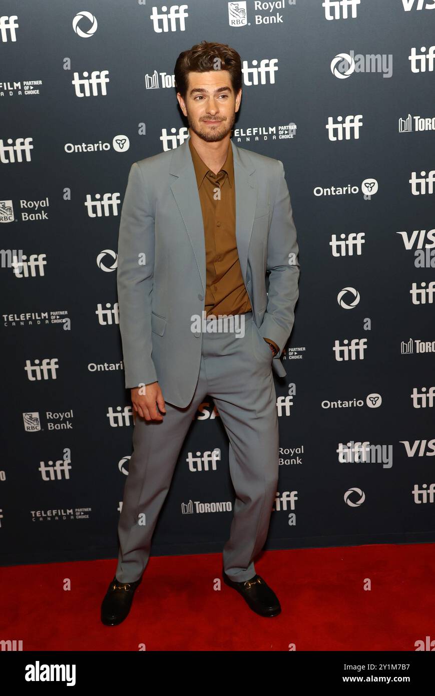 Toronto, Canada. 06th Sep, 2024. Andrew Garfield arriving at the ‘We ...