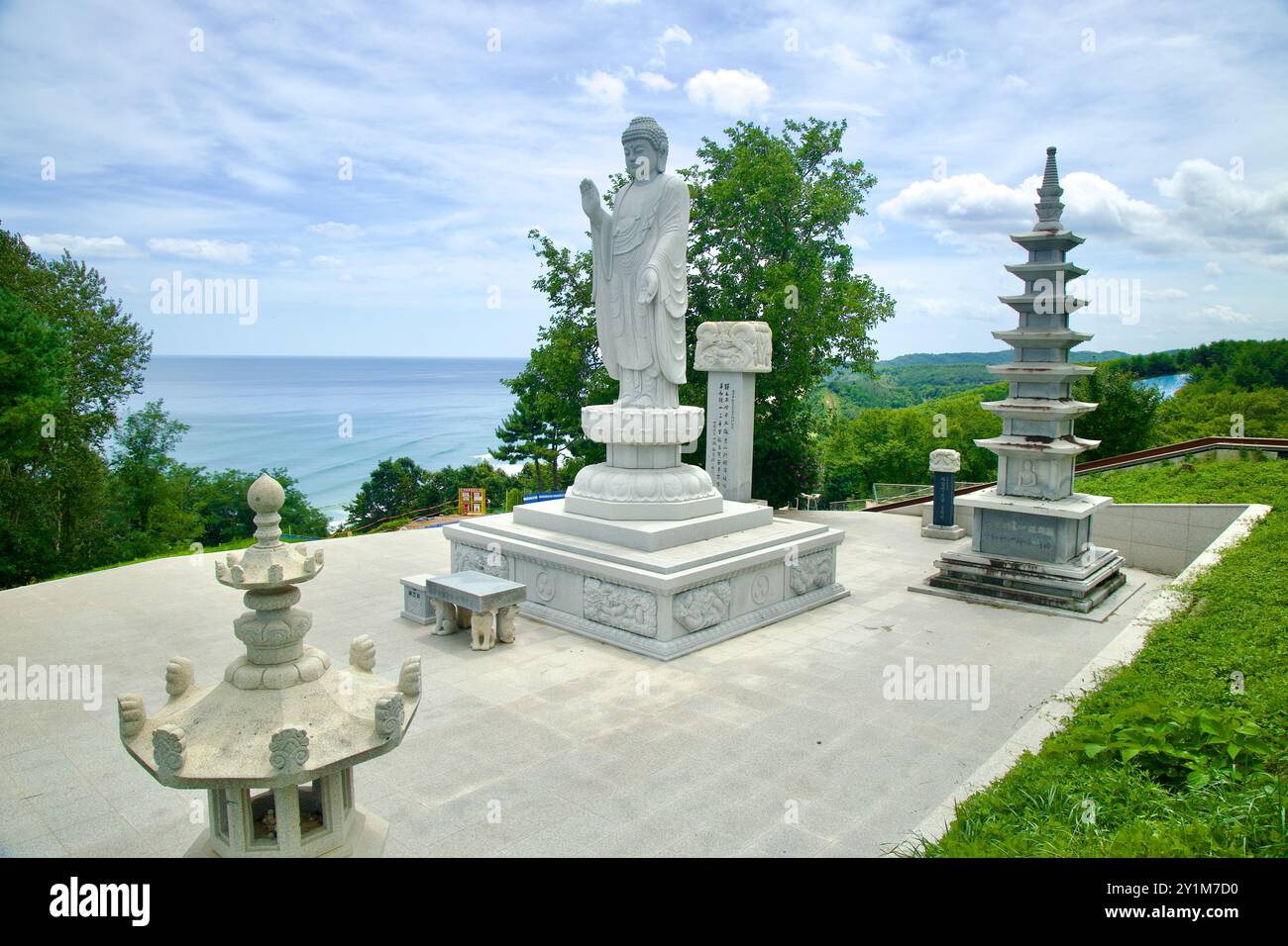 Goseong County, South Korea - July 28th, 2024: The Unification Maitreya ...