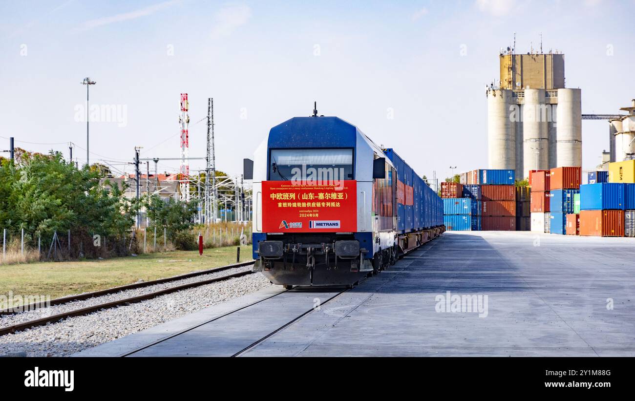 (240908) -- INDJIJA, Sept. 8, 2024 (Xinhua) -- The first specialized ...