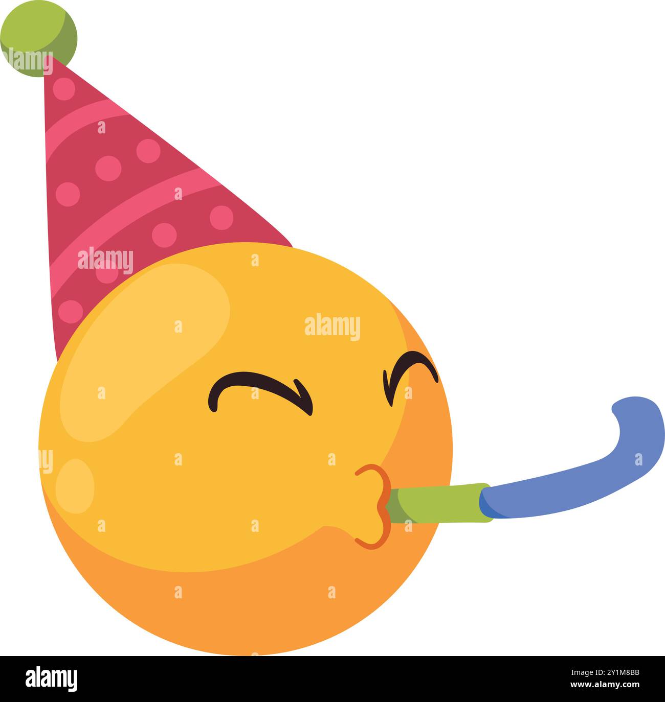 birthday emoji party celebration Stock Vector Image & Art - Alamy