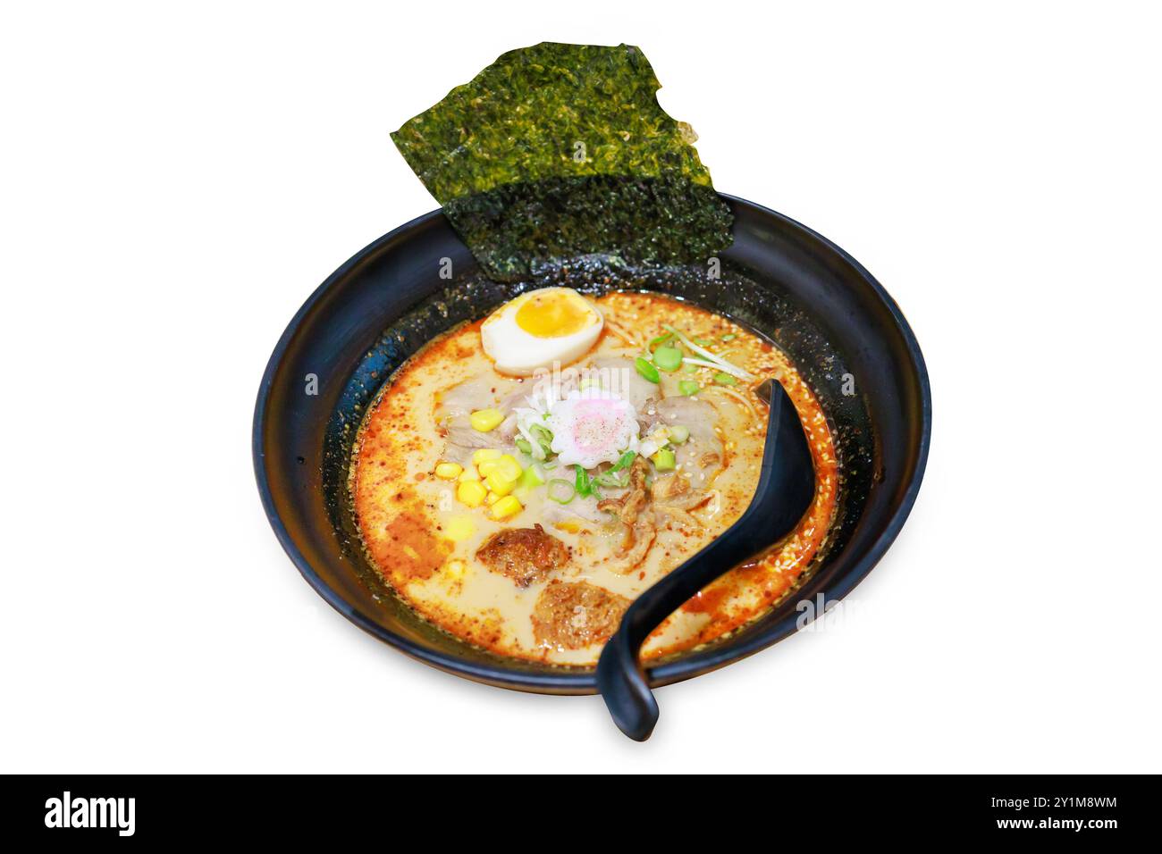 Bowl ramen traditional japanese Cut Out Stock Images & Pictures - Alamy