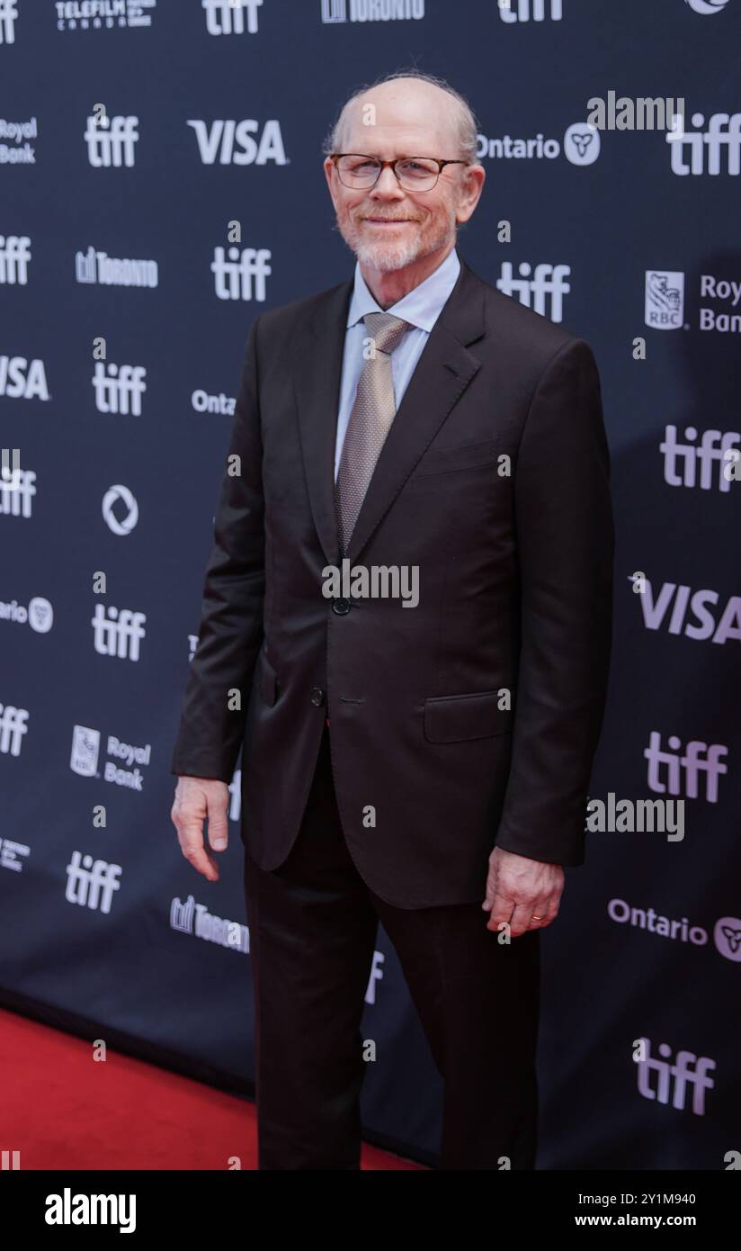 Toronto, Canada. 7th Sep 2024. Ron Howard on the red carpet at the ...