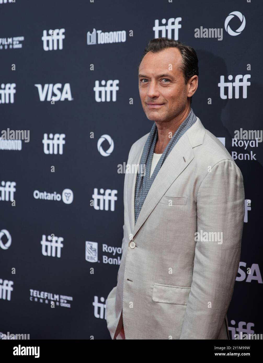 Toronto, Canada. 7th Sep 2024. Jude Law on the red carpet at the ...