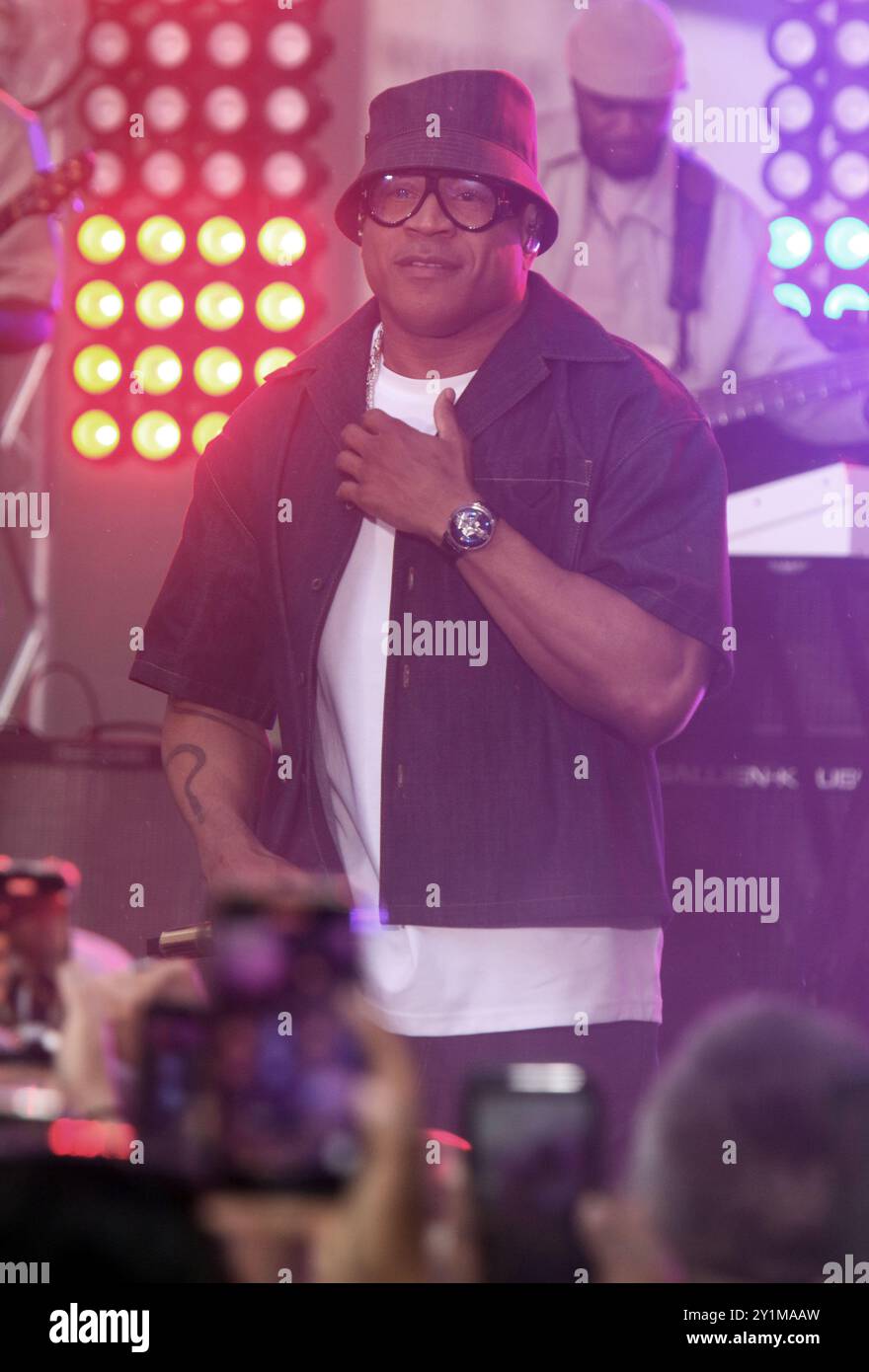 September 06, 2024 LL Cool J perform on Today Show Citi Concert Series ...