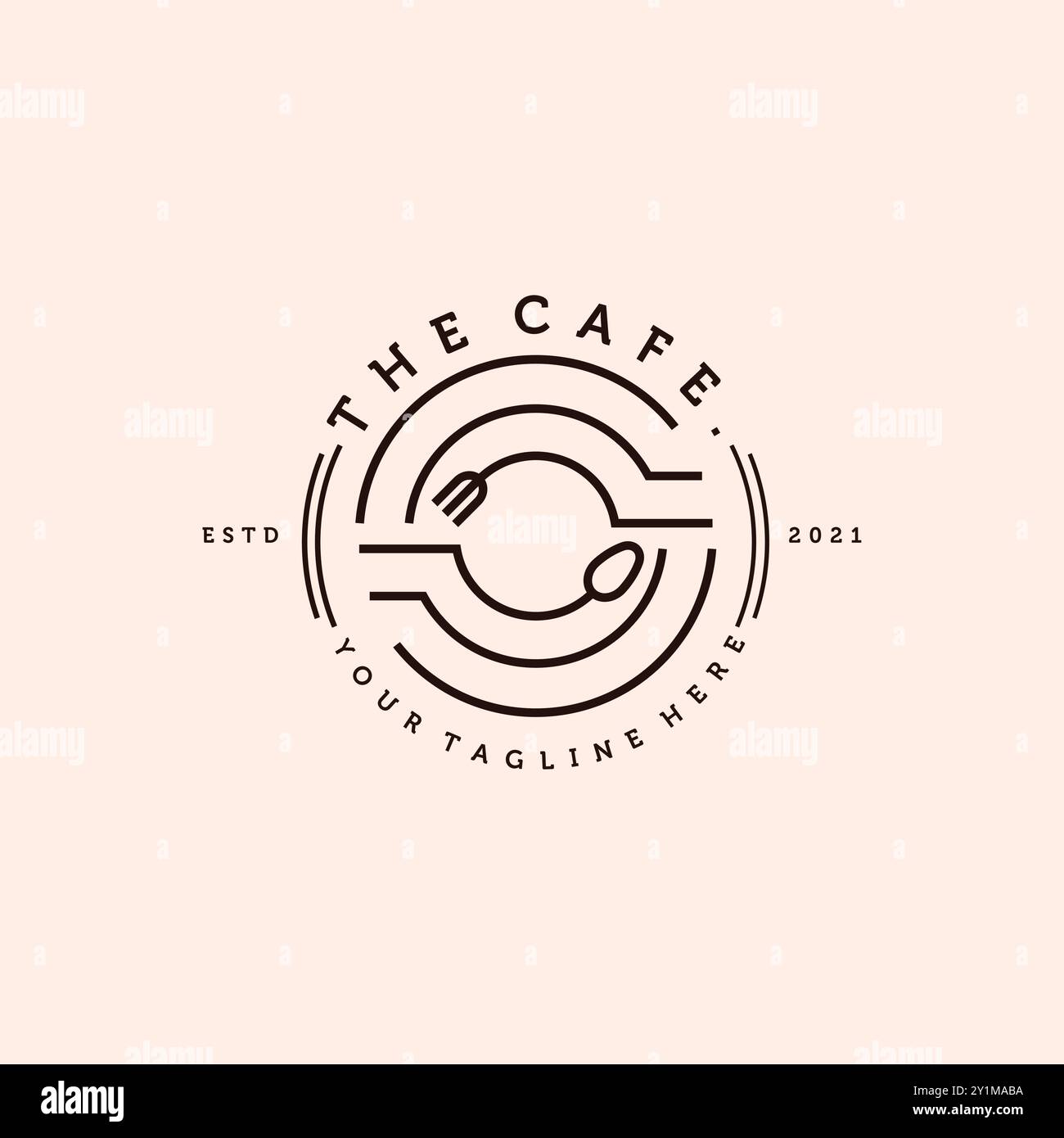 Pub logo design hi-res stock photography and images - Alamy