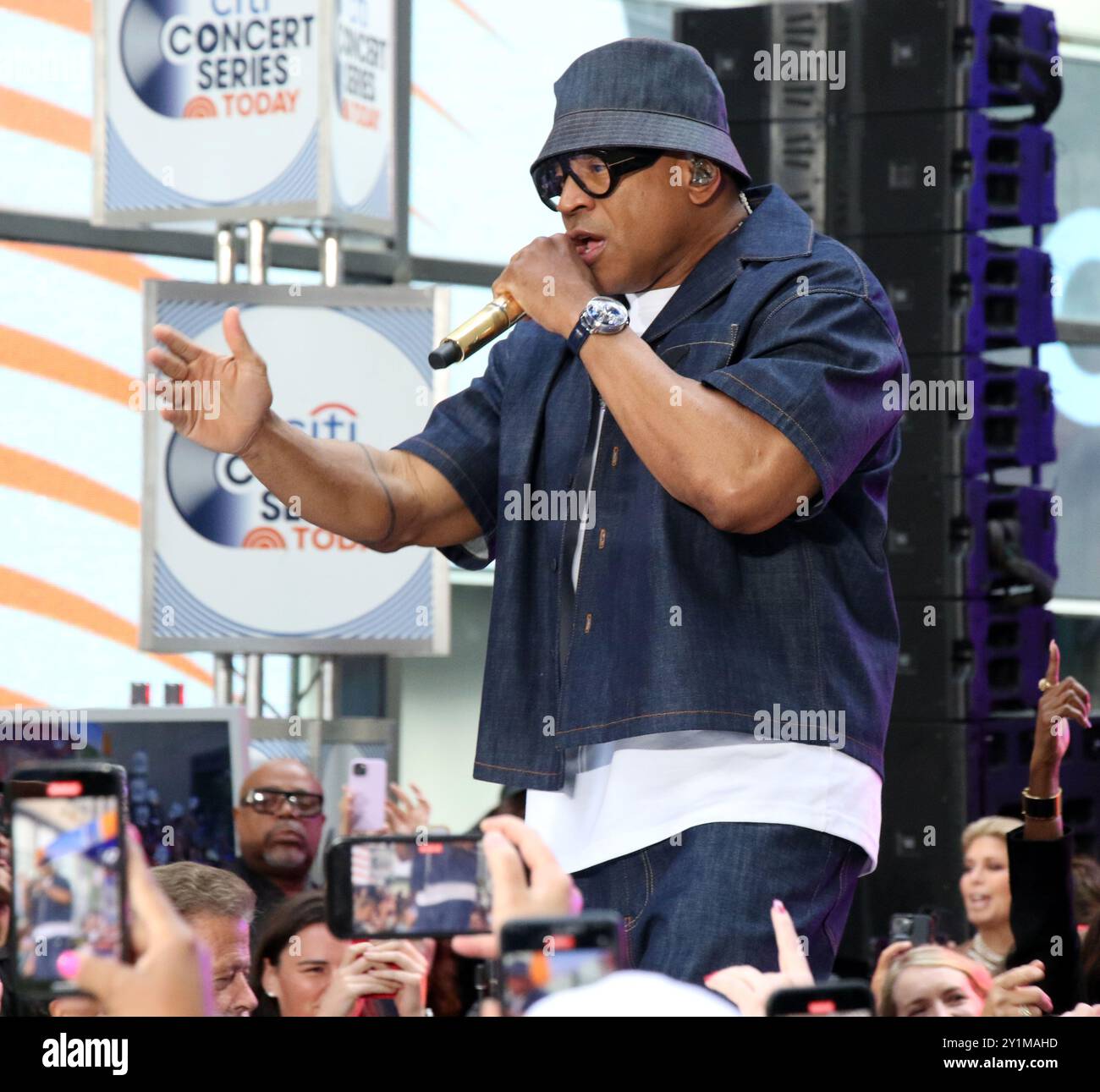 September 06, 2024 LL Cool J perform on Today Show Citi Concert Series ...